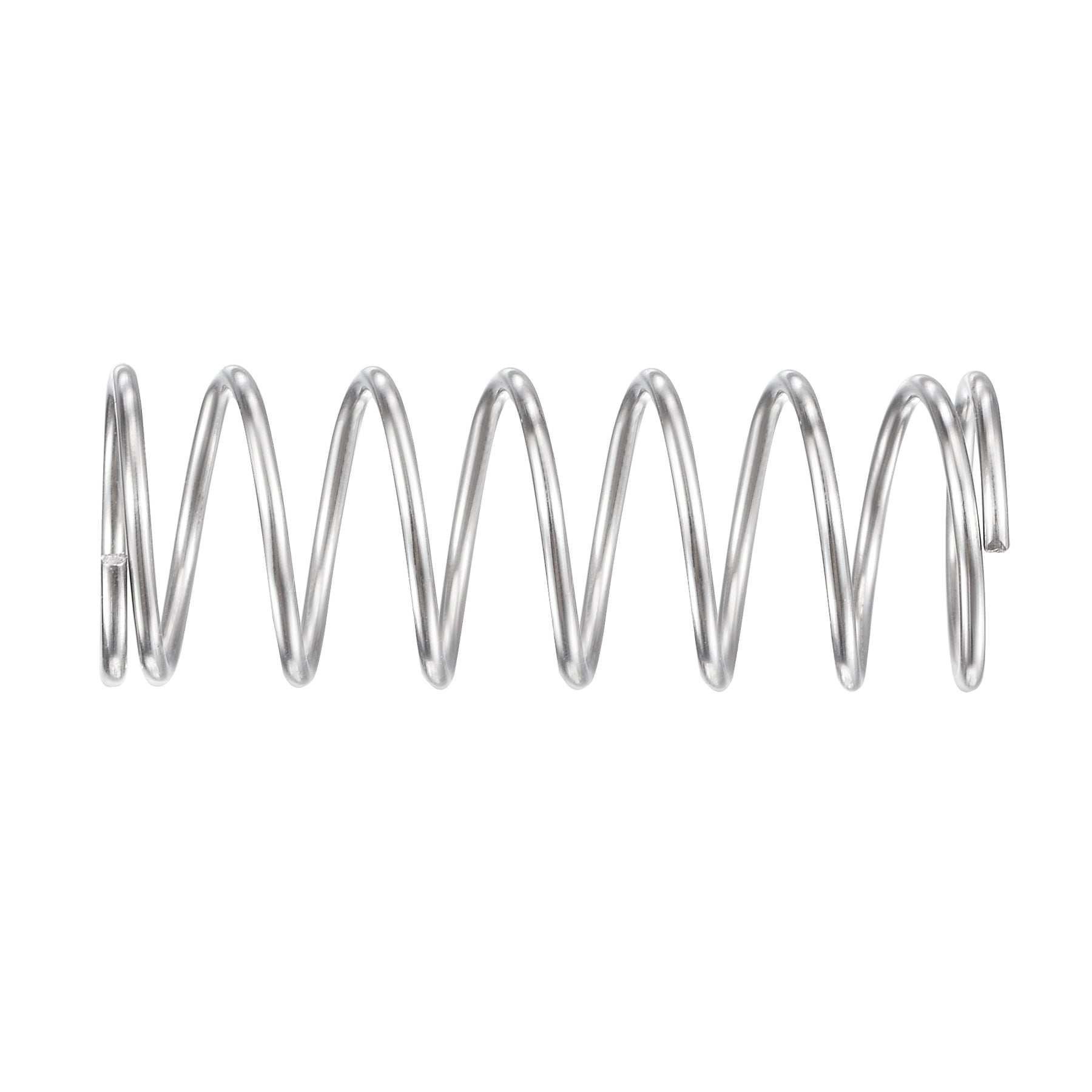 Uxcell 11mmx0.9mmx30mm 304 Stainless Steel Compression Spring 11N Load ...