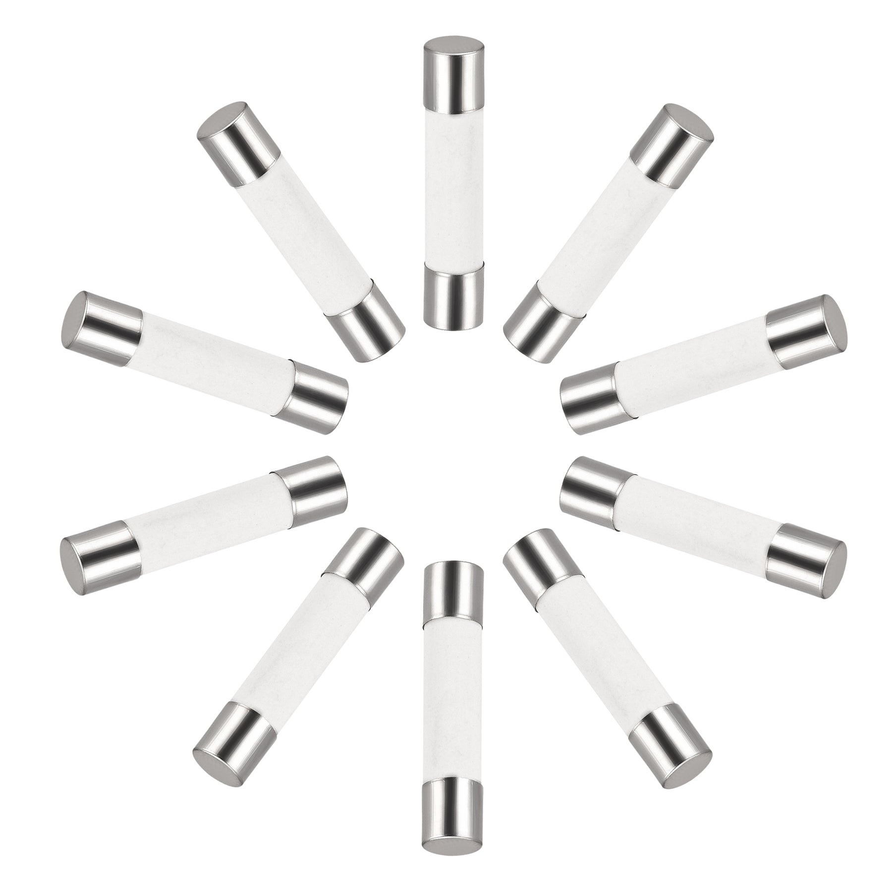 Uxcell Ceramic Cartridge Fuses 1.5A 250V 6x30mm Fast Blow for Energy ...