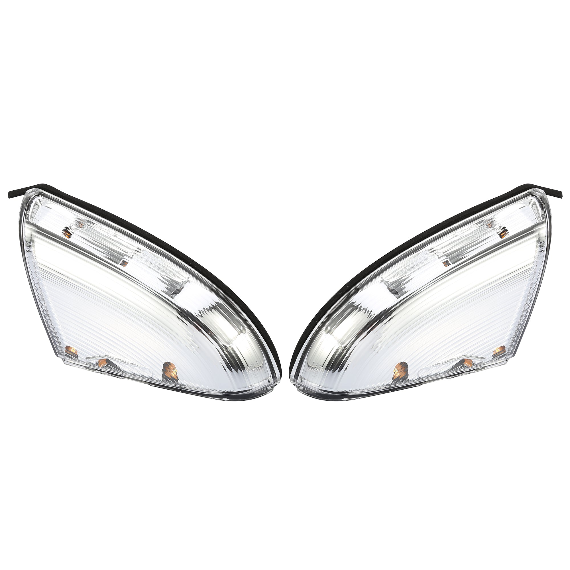 1 Pair Mirror Turn Signal Light Front Left Drive Side Right Passenger ...