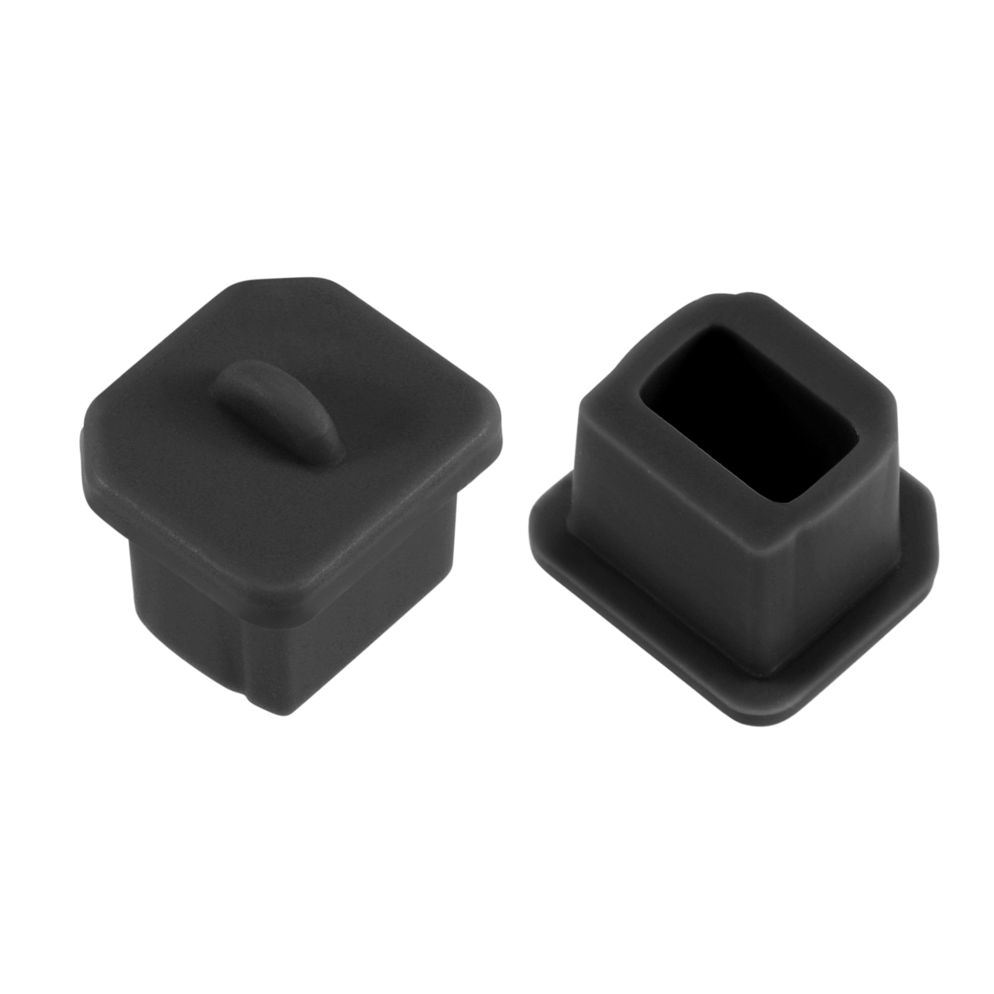 Uxcell 30pcs Silicone USB B Port Protectors Anti-Dust Stopper Cap Cover ...