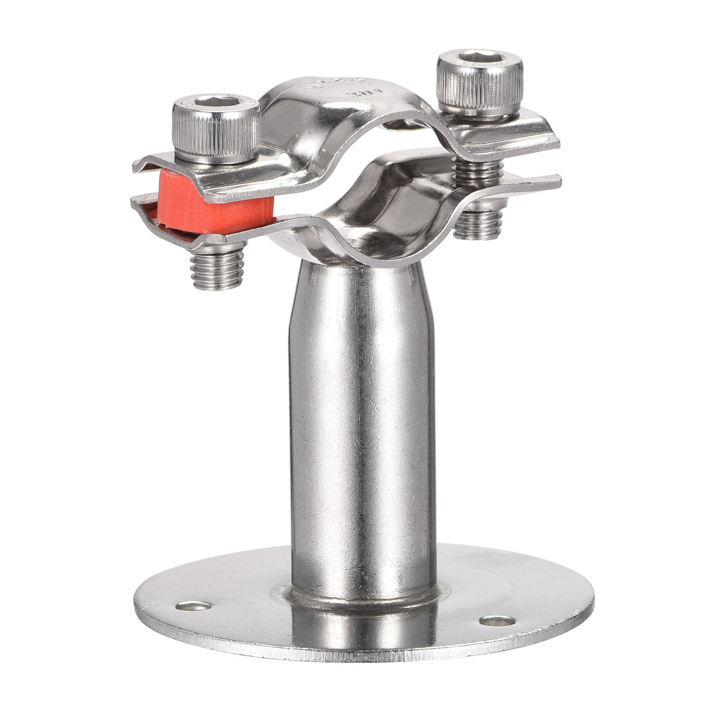 Uxcell Wall Mount Ceiling Mount Pipe Support, 304 Stainless Steel ...