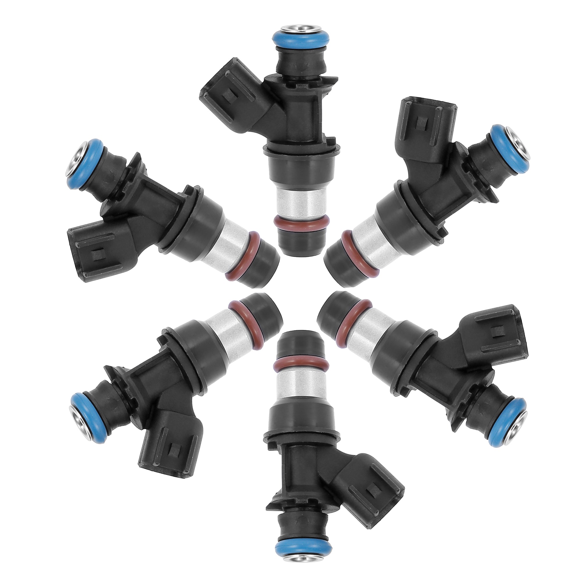 6pcs 12586557 Fuel Injector for Chevrolet for Buick for Saturn for ...