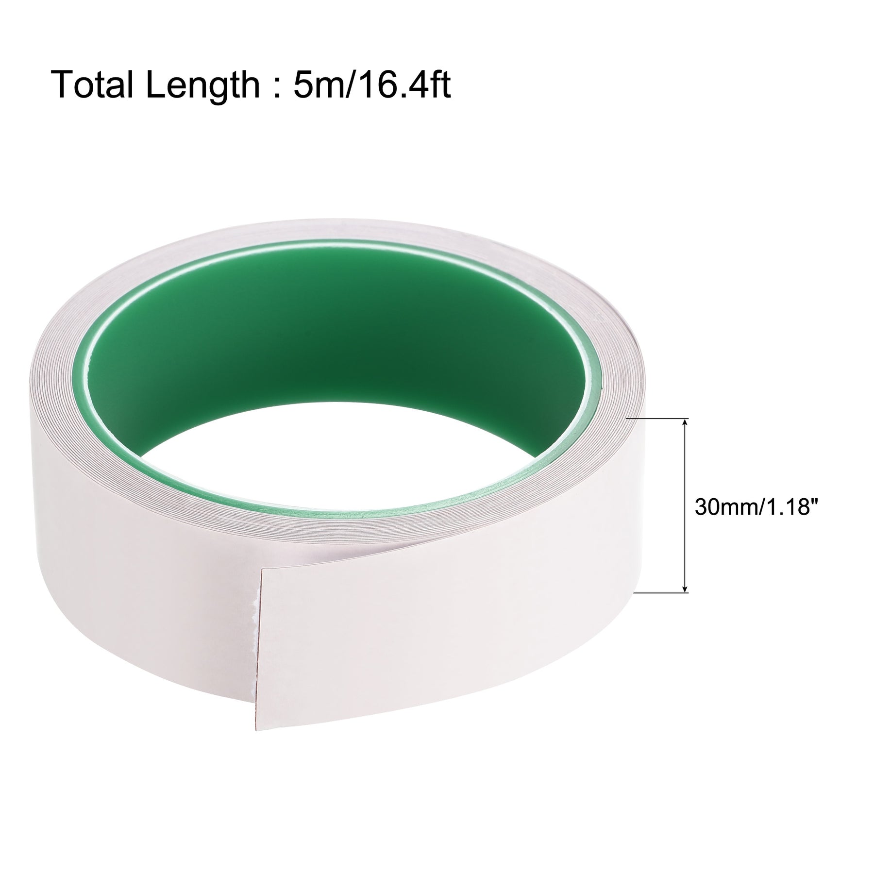 Uxcell Double-Sided Conductive Tape Copper Foil Tape 30mm x 5m/16.4ft ...