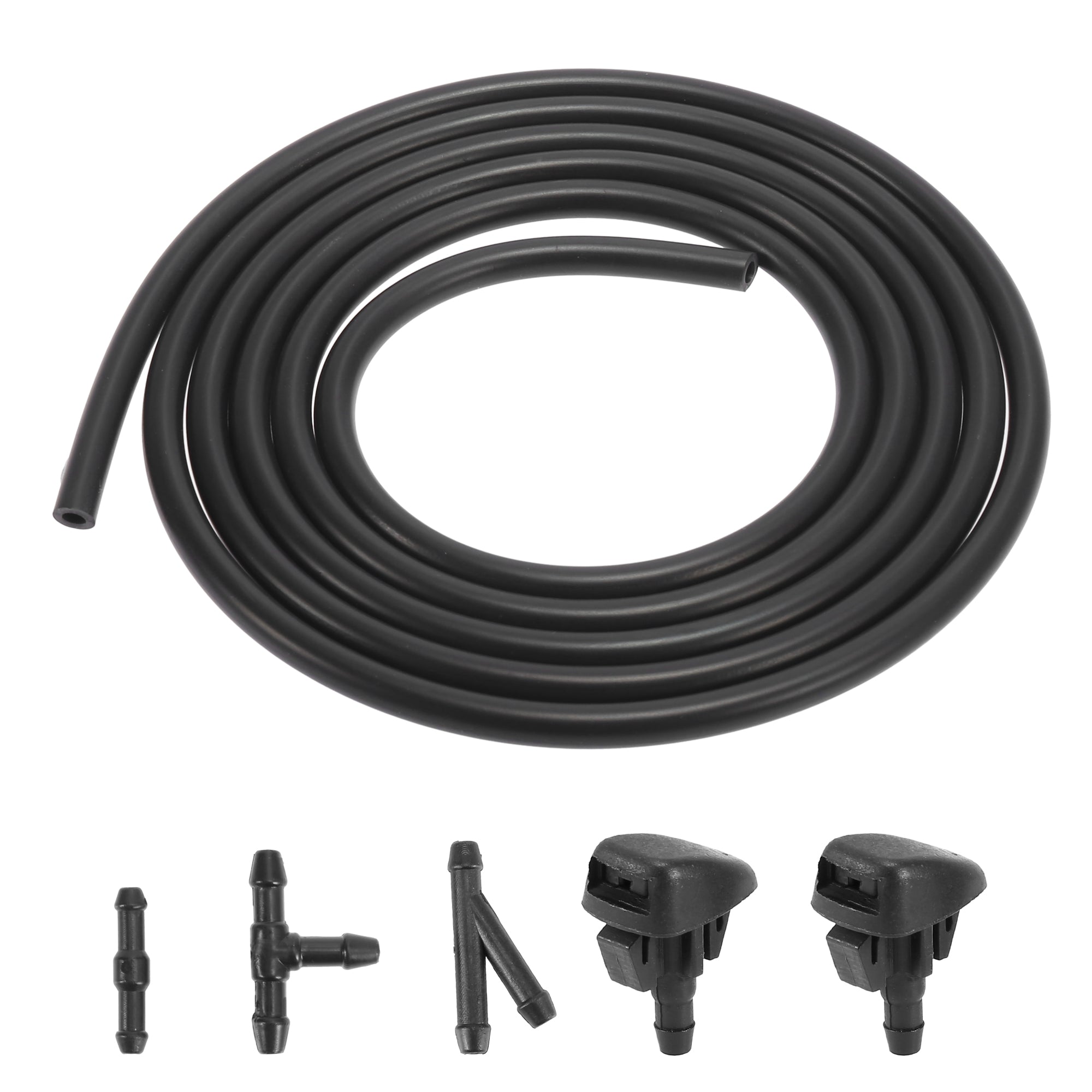 Front Windshield Washer Nozzles Kit with 2 Meters Windshield Washer ...