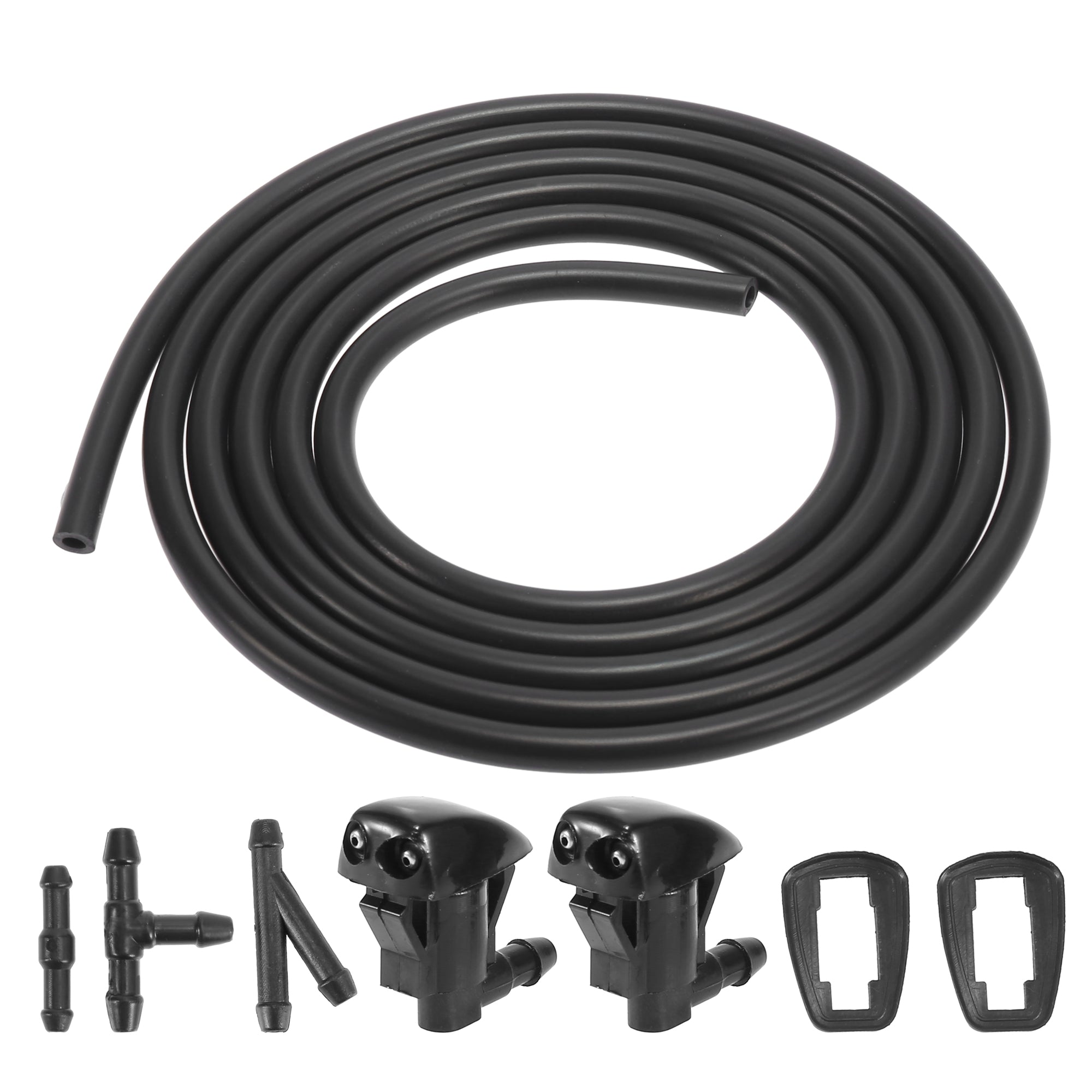Front Windshield Washer Nozzles Kit with 2 Meters Windshield Washer ...