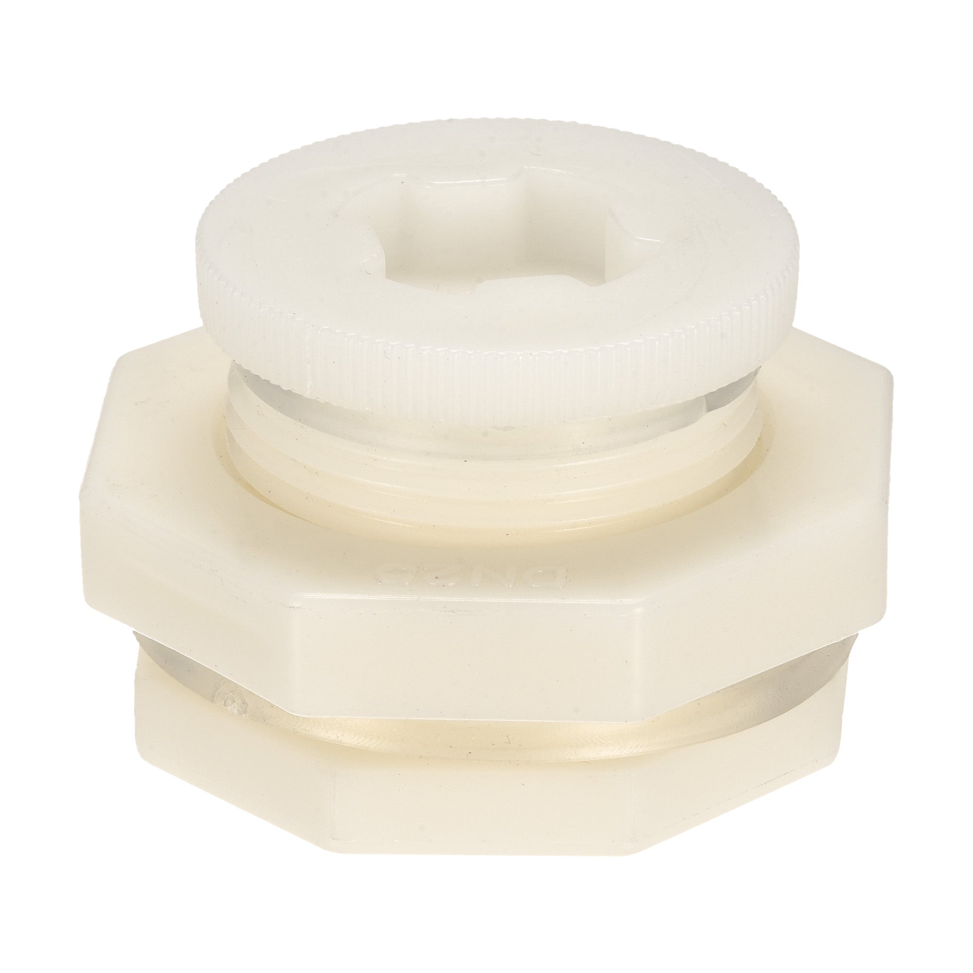 Uxcell ABS Bulkhead Tank Adapter with PVC Plug Fitting G1 Thread for ...