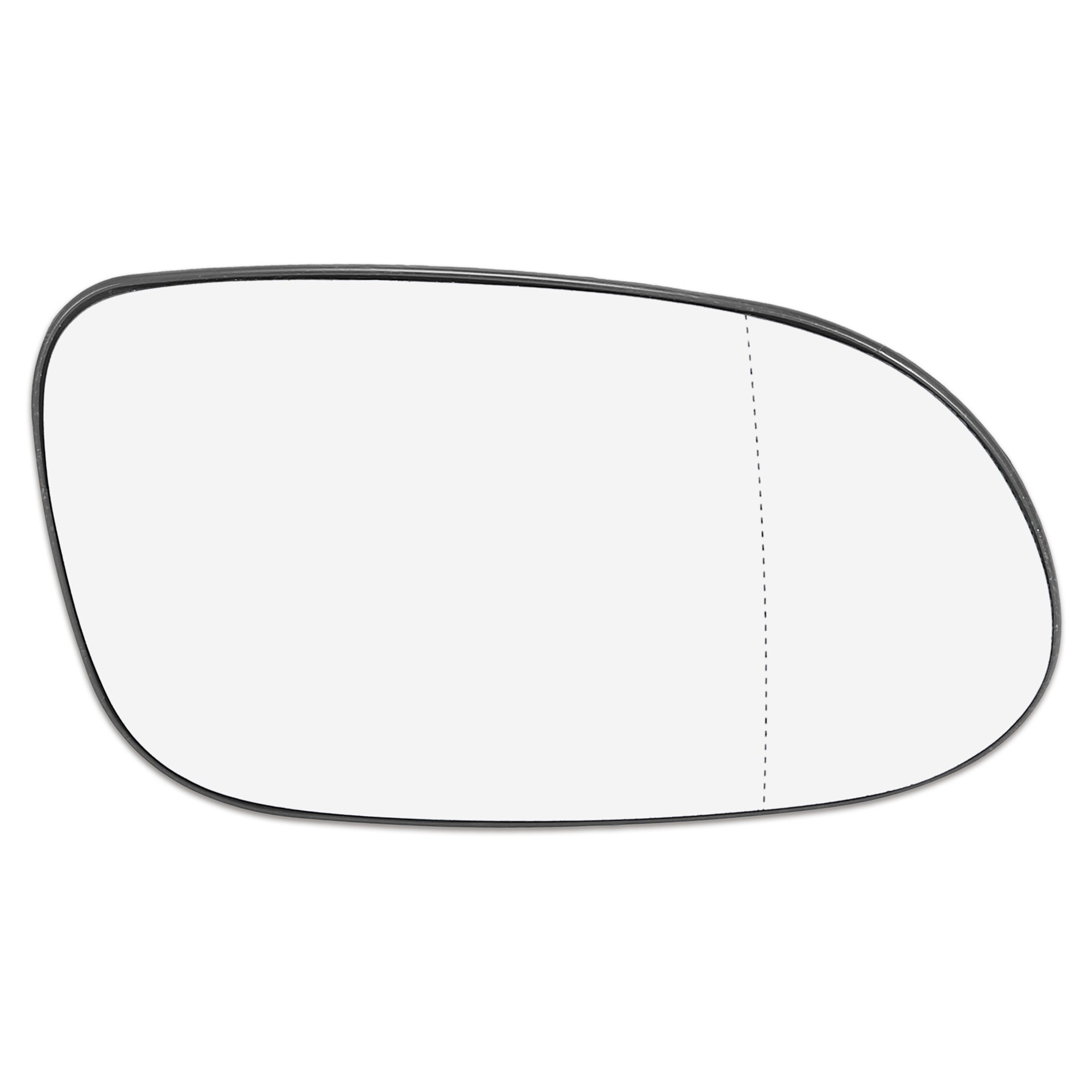 Right Passenger Side Mirror Glass Replacement W/ Backing Plate Heated ...