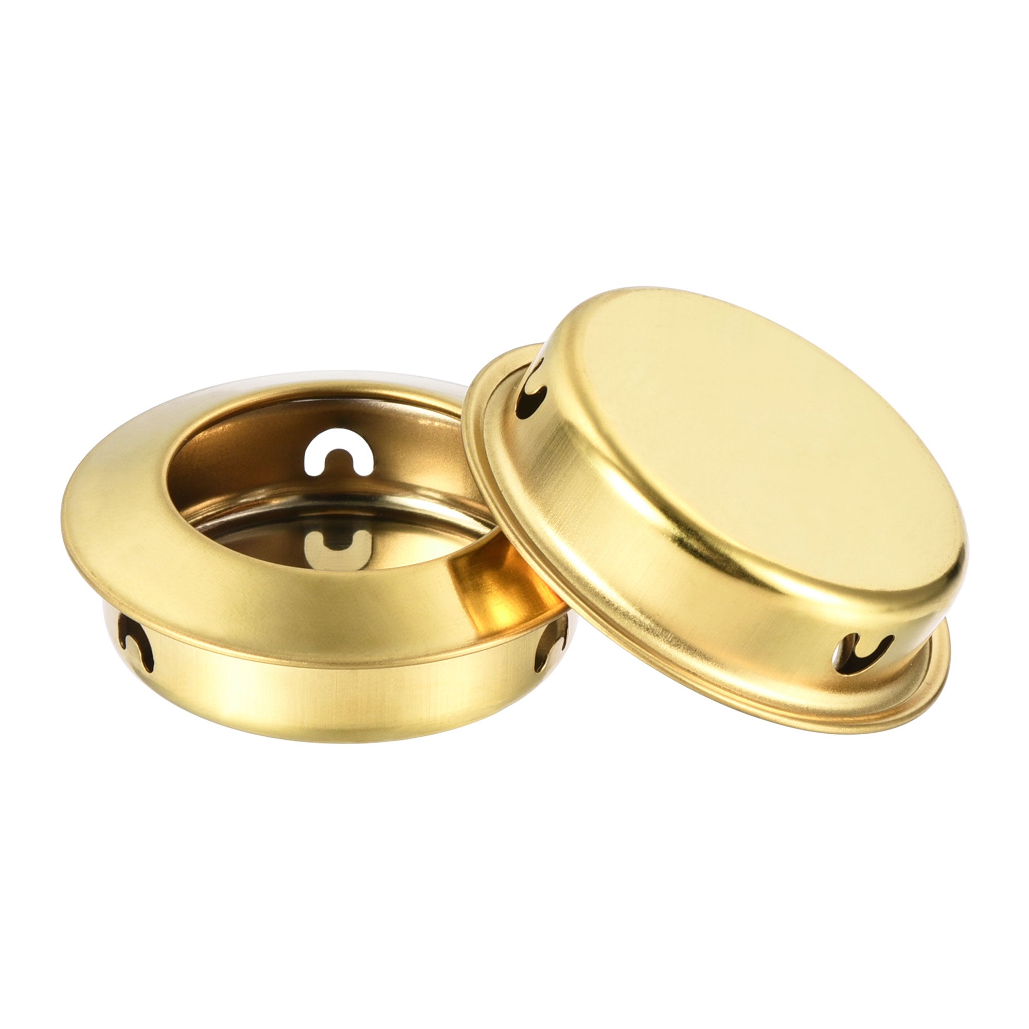 Uxcell Finger Flush Pull Handle 6pcs 35mm Hole Dia Inclined Plane ...