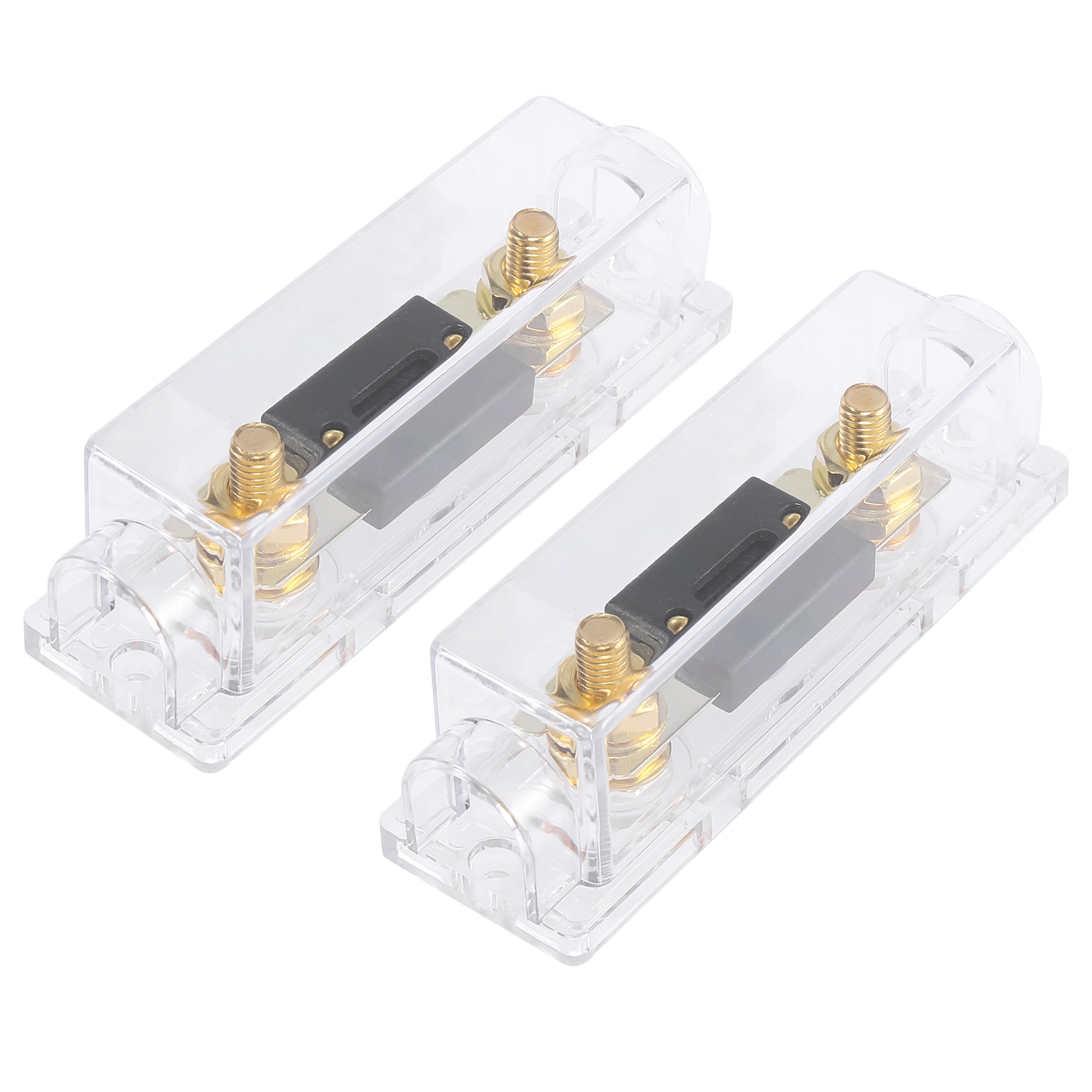 2pcs Transparent 150 Amp ANL Fuse with In-Line Holder Electrical ...