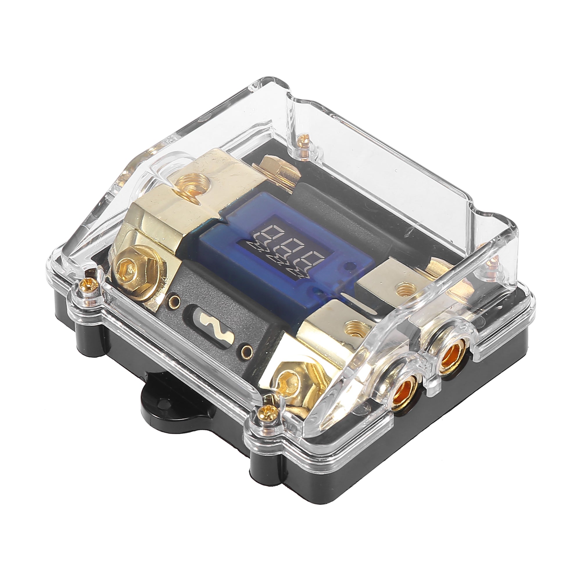 Car Audio Stereo Digital LED Display Fuse Holder ANL with 2 Fuses ...