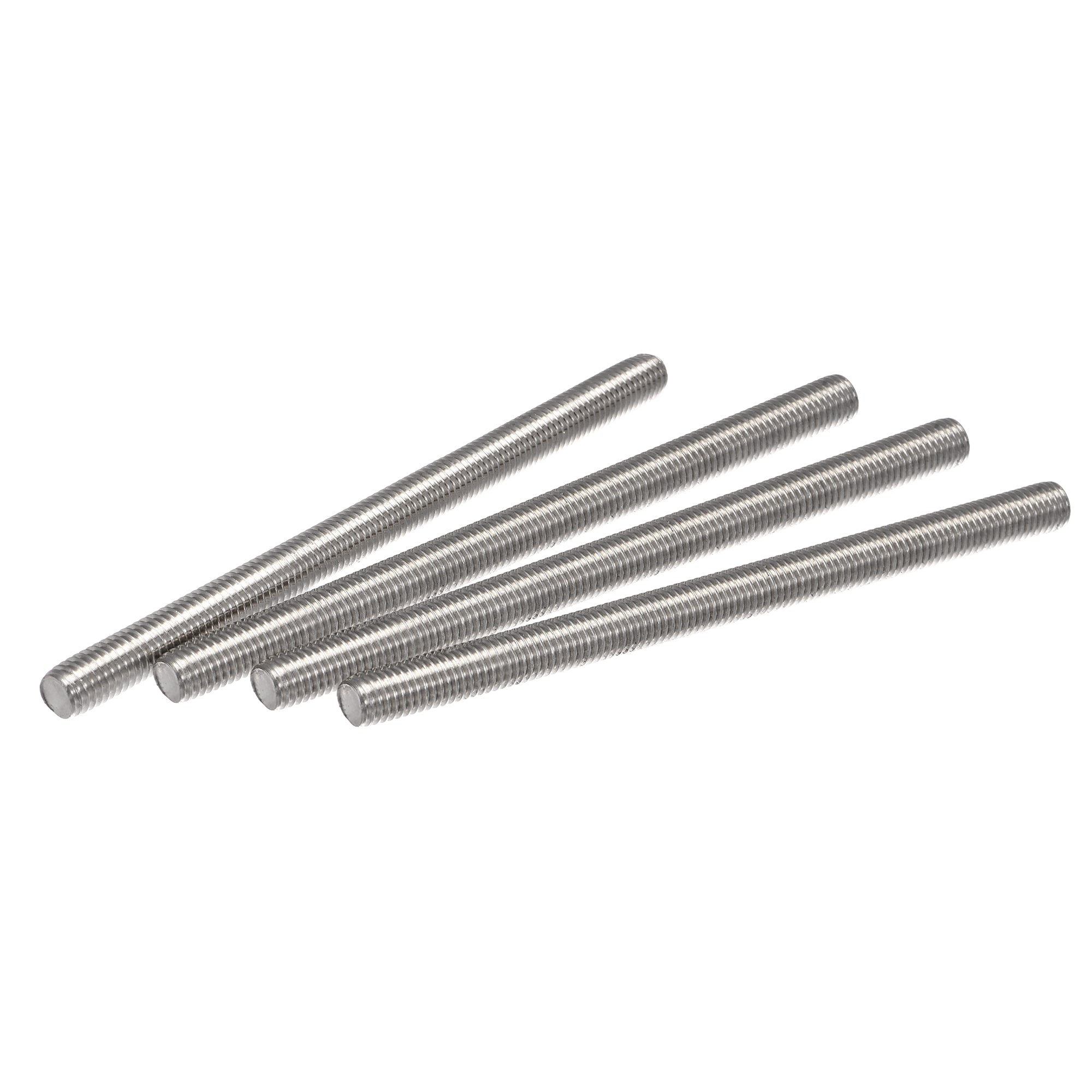 Uxcell 4Pcs M10 x 150mm Fully Threaded Rod 304 Stainless Steel Right ...
