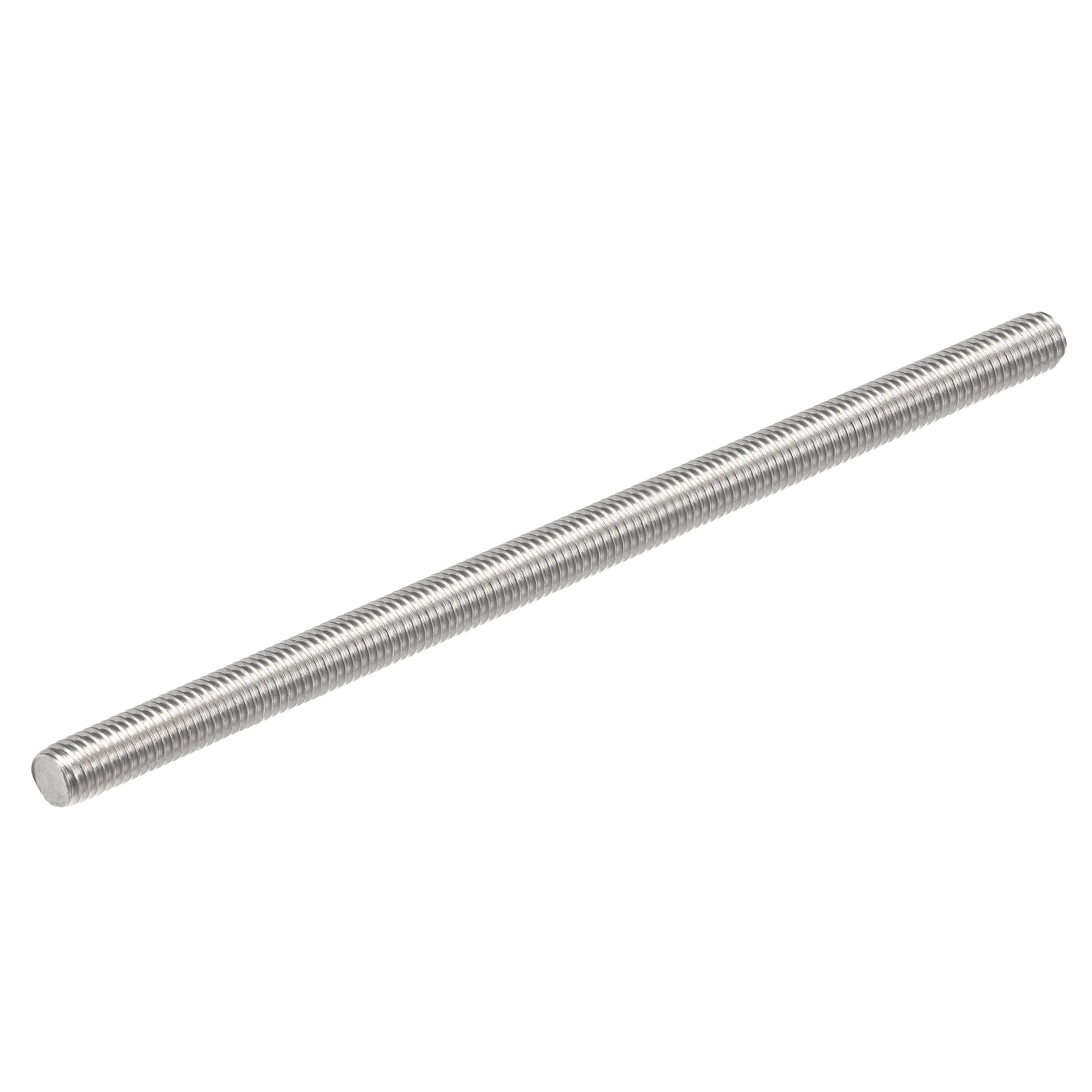 Uxcell M10 x 200mm Fully Threaded Rod 304 Stainless Steel Right Hand ...