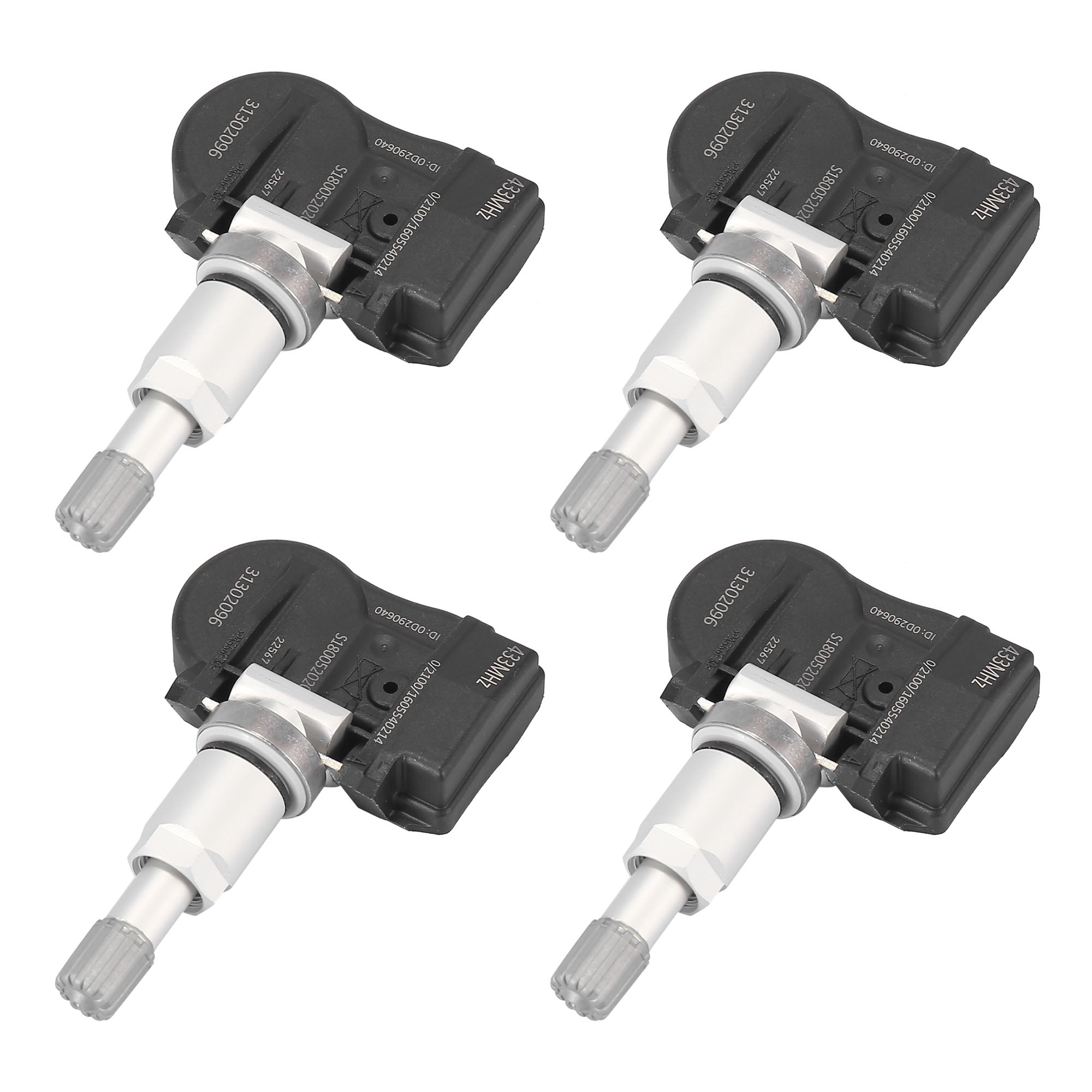 4pcs 433MHz 31302096 Tire Pressure Monitoring System Sensor TPMS Sensor ...