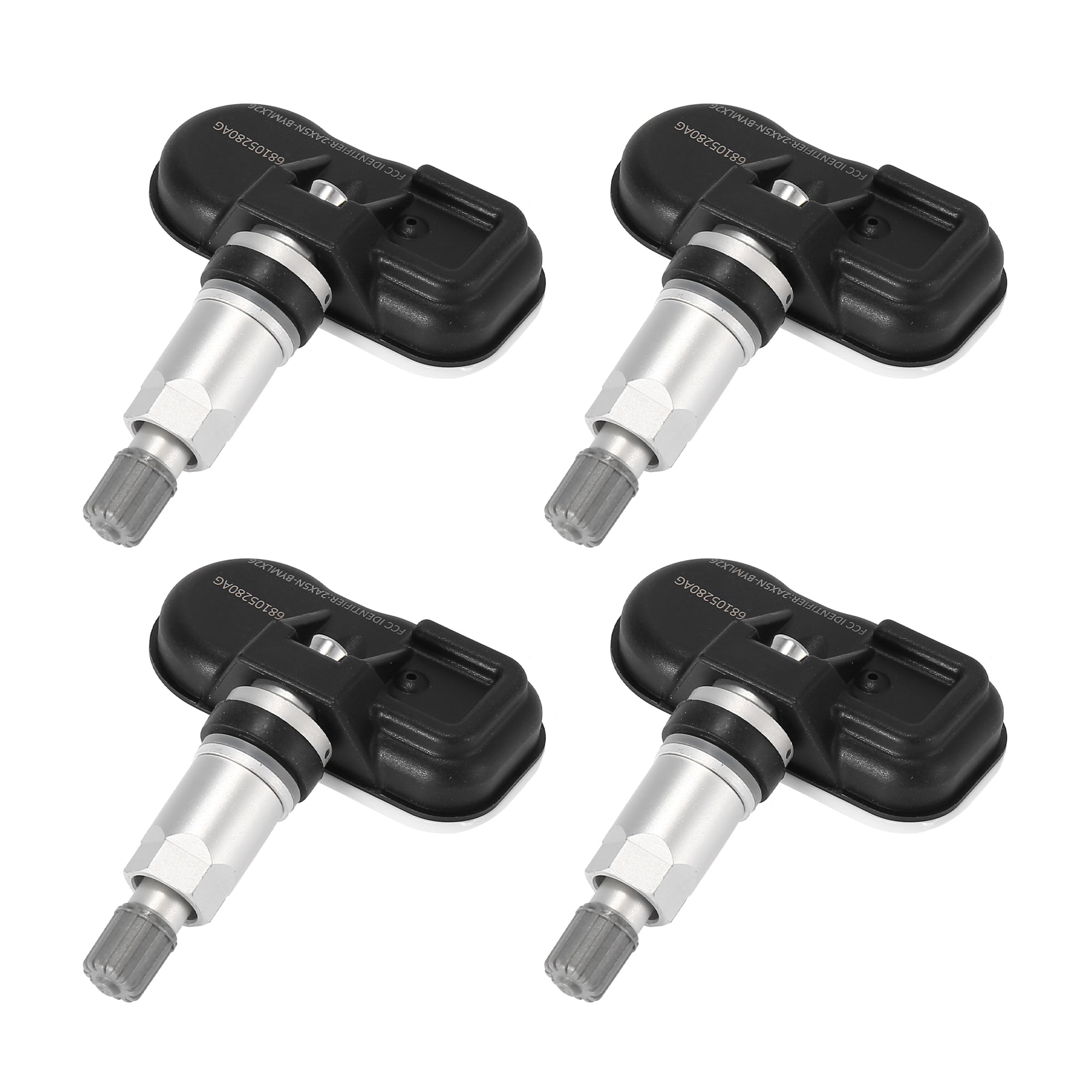 4pcs 433MHz 68105280AG Tire Pressure Monitoring System Sensor TPMS ...