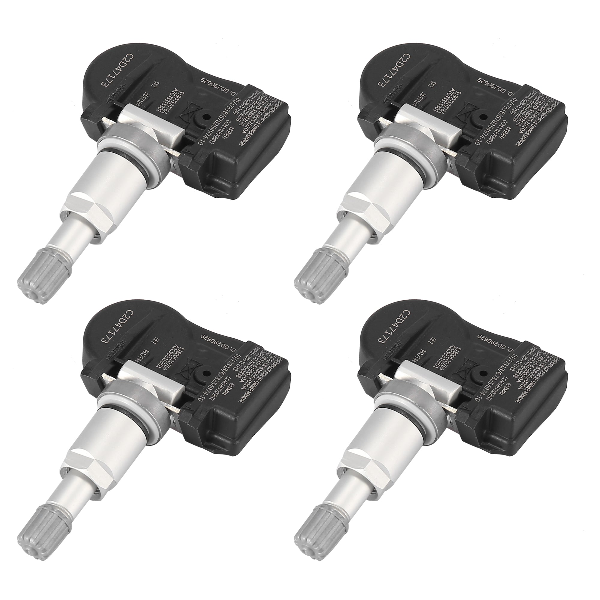4pcs 433MHz C2D47173 Tire Pressure Monitoring System Sensor TPMS Sensor ...