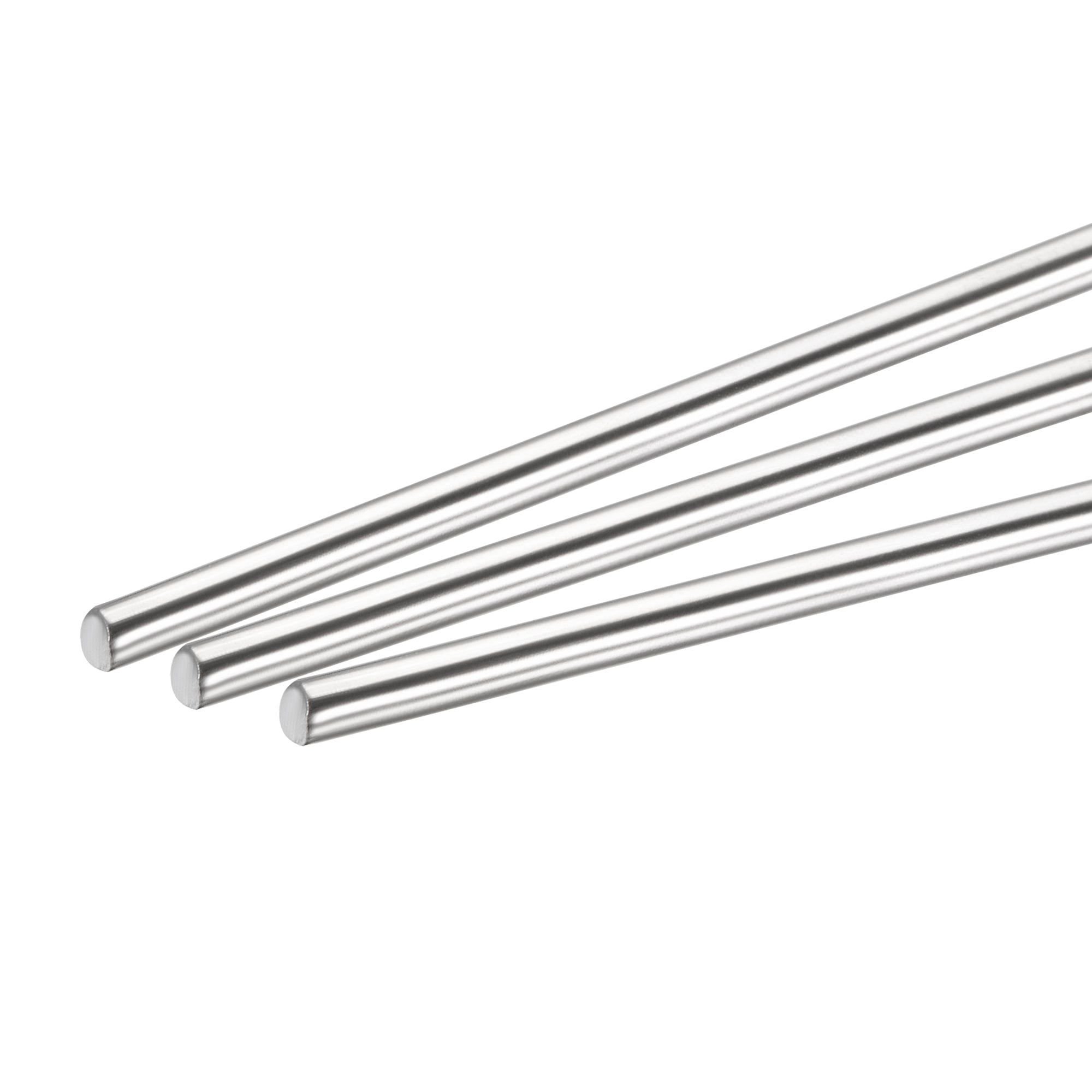304 Stainless Steel Round Rods Bar, 2mm x 200mm for DIY Craft Pack of ...