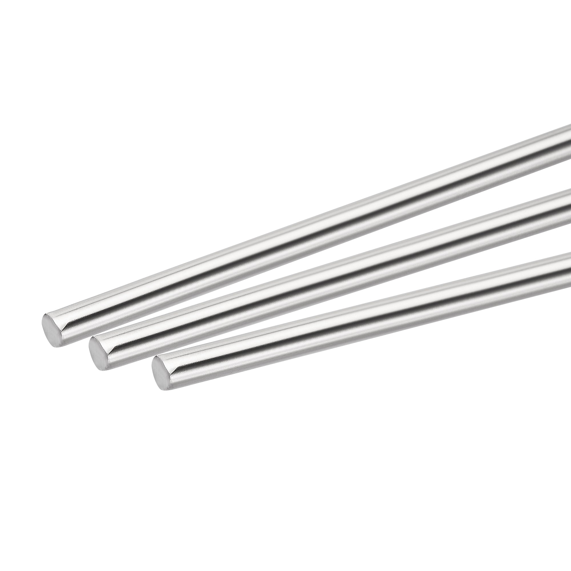304 Stainless Steel Round Rods Bar, 4mm x 300mm for DIY Craft Pack of ...