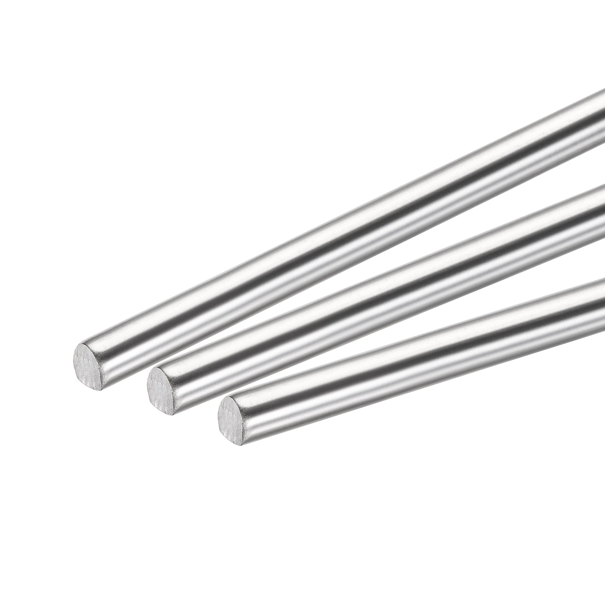 304 Stainless Steel Round Rods Bar, 3.5mm x 300mm for DIY Craft Pack of ...