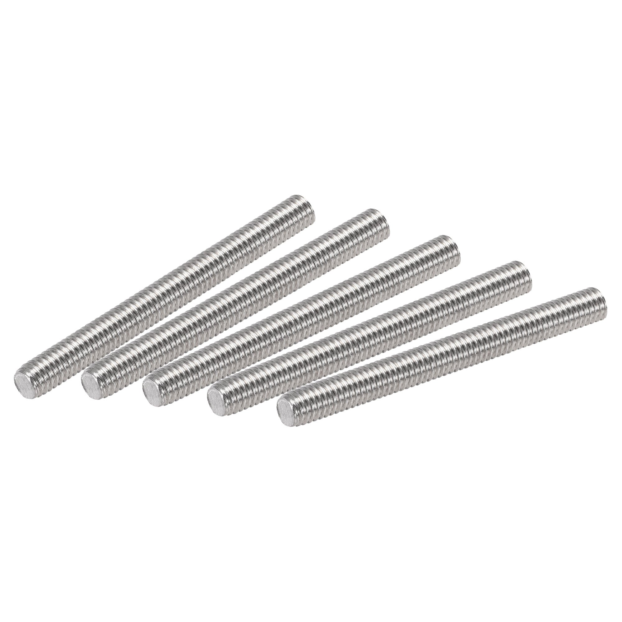 Uxcell 10Pcs M3 x 30mm Fully Threaded Rod 304 Stainless Steel Right ...