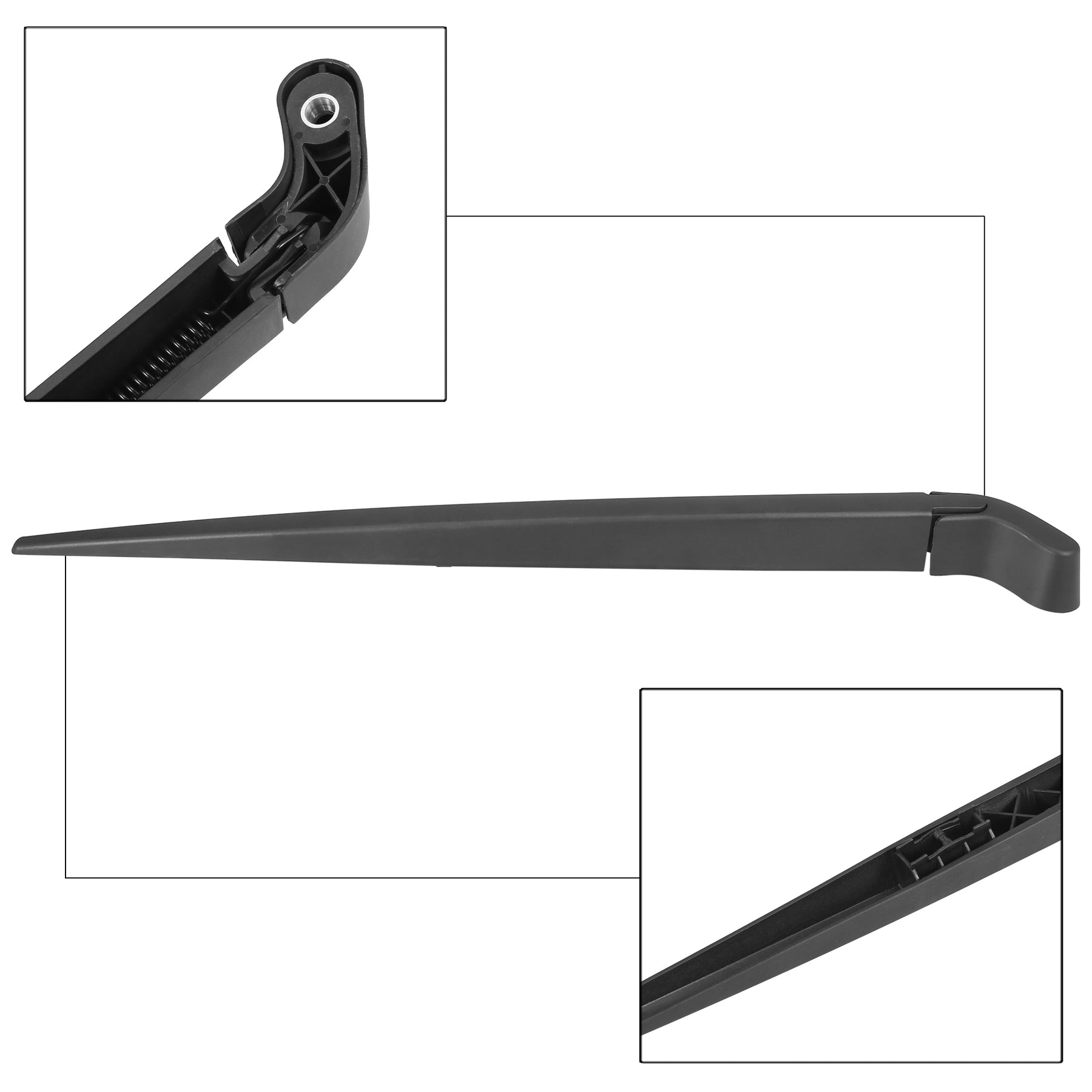 Rear Window Windshield Wiper Blade Arm Set for Volvo XC90 2007-2010 ...