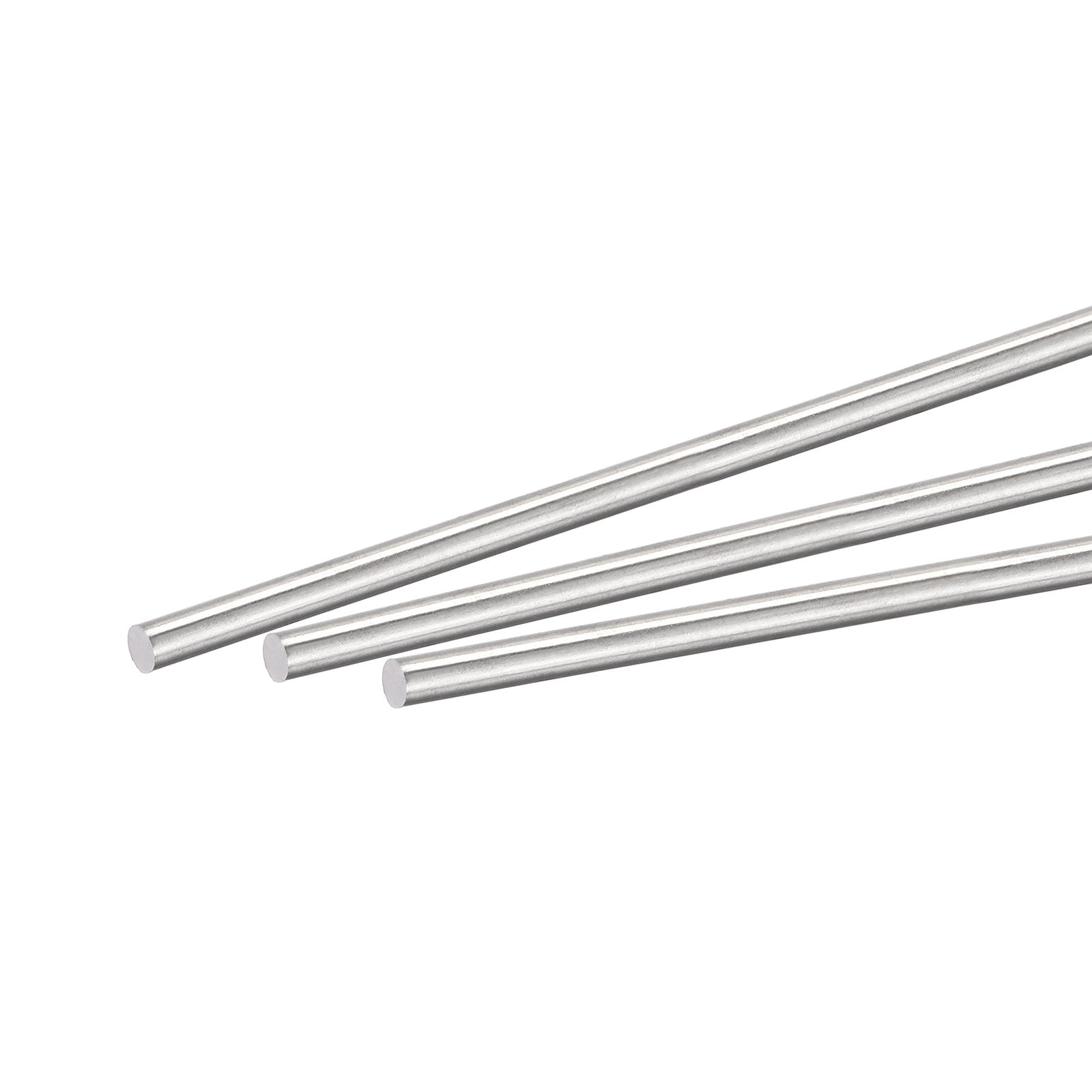 Aluminum Solid Round Rod 2mm Diameter 250mm Length Lathe Bar Stock ...