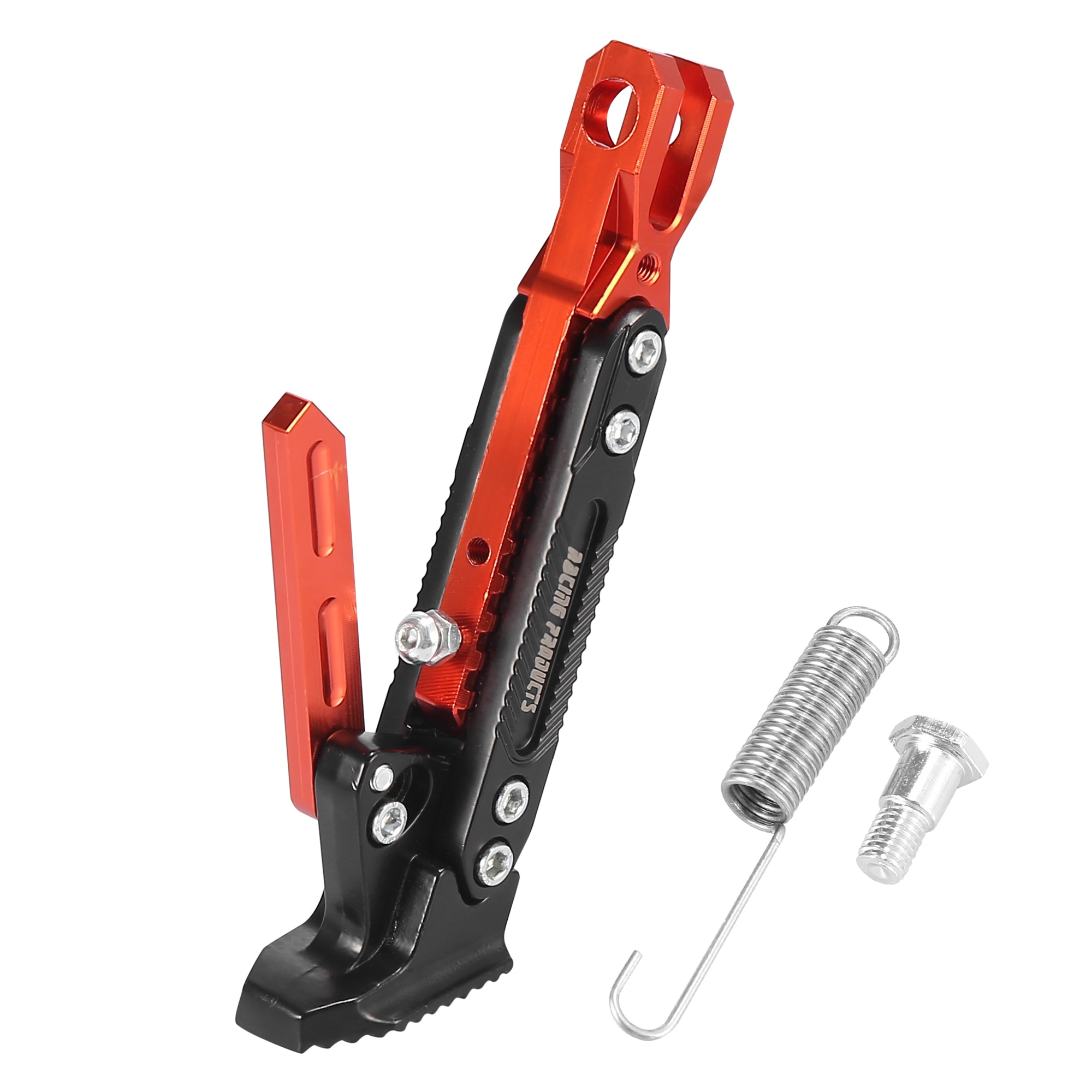 Motorcycle Kickstand Side Support Stand Adjust Holder Set CNC Aluminum ...