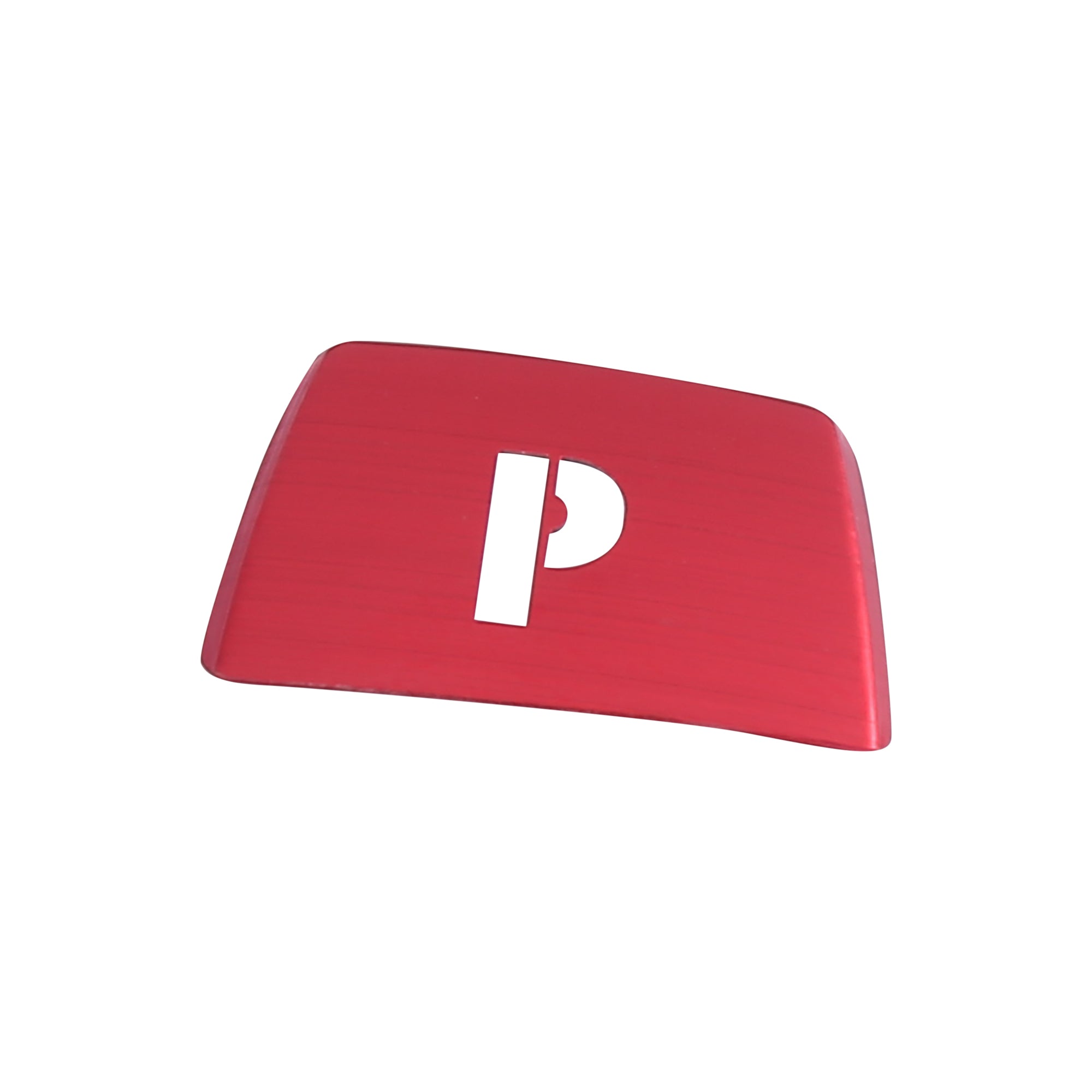 Red Gear Shift P Button Stickers Gear Shift Knob Lever Parking Button ...