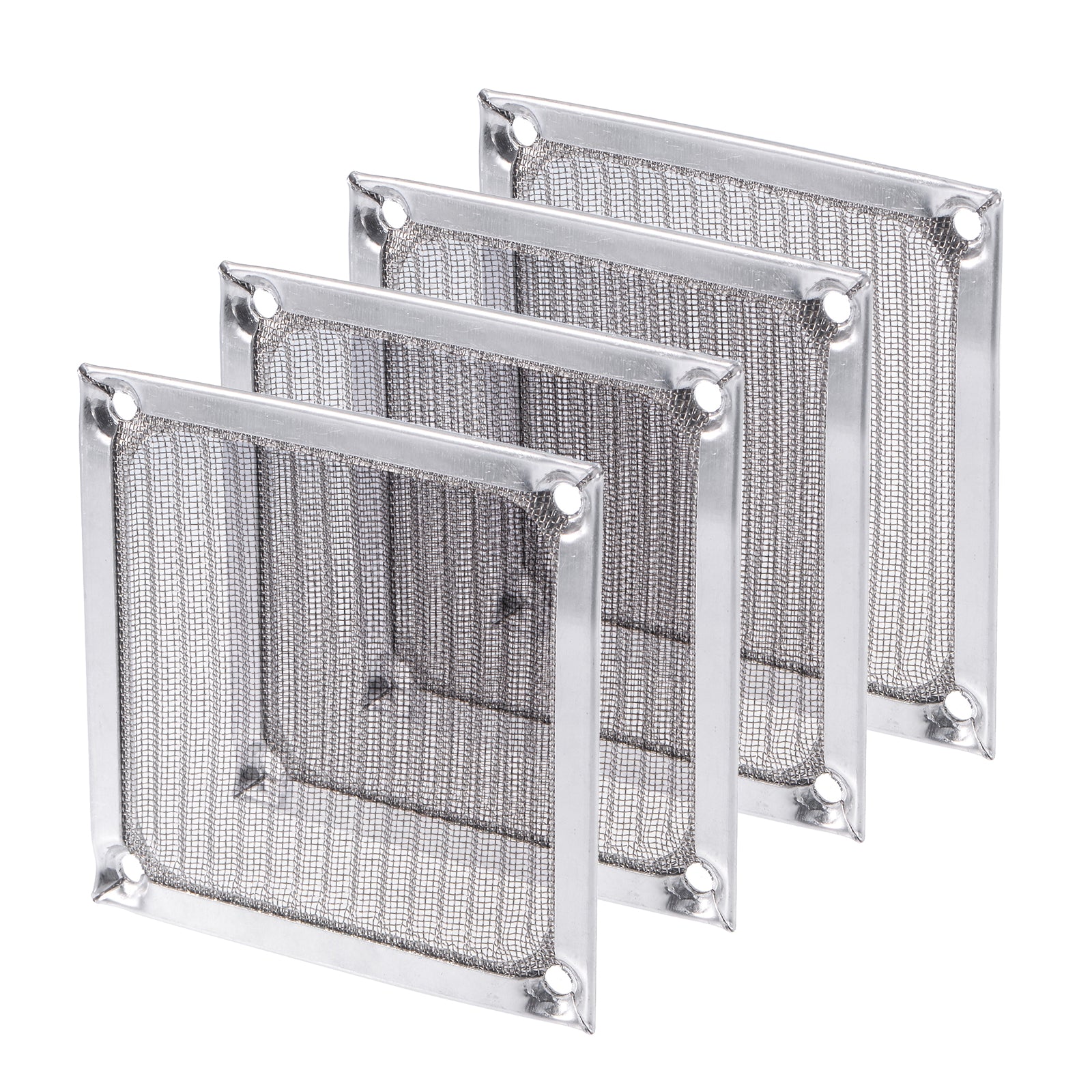 80mm Computer Fan Filter Grills Stainless Steel Mesh Dustproof Case ...