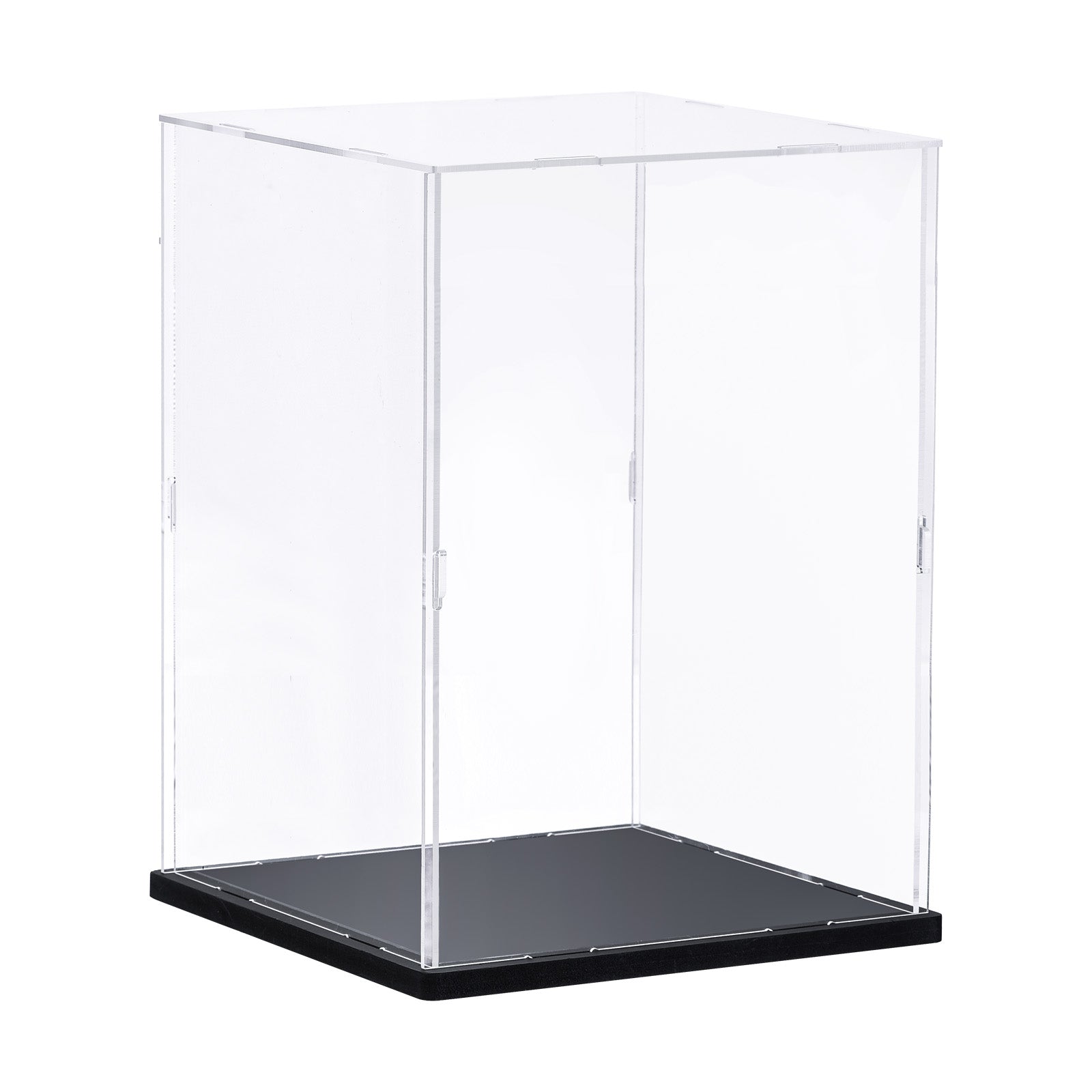 Display Case Acrylic Box, Assemble Dustproof Box Showcase | Harfington
