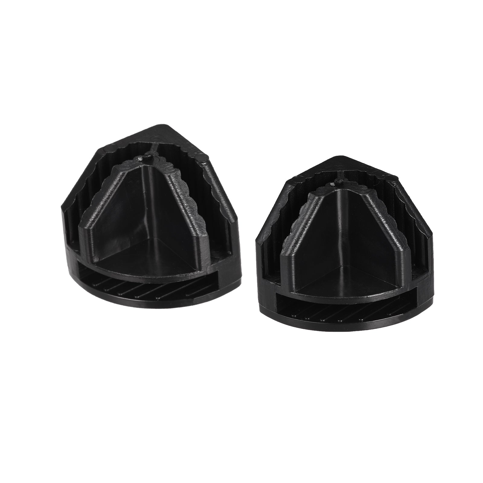 Uxcell Plastic Wire Cube Connectors, 23x23mm Angle Grid Buckle Clip for ...