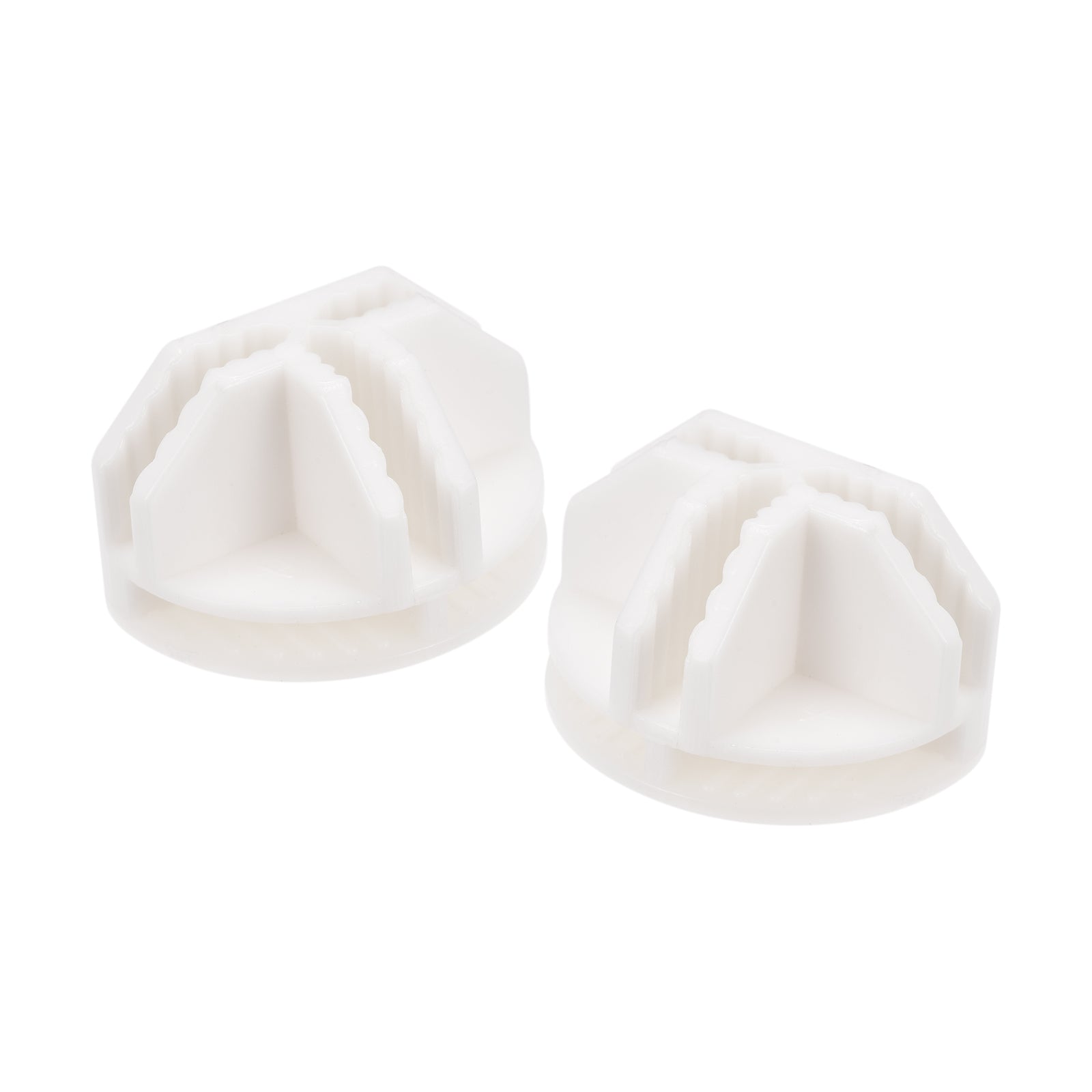 Uxcell Plastic Wire Cube Connectors, 38x23mm Grid Buckle Clip for ...