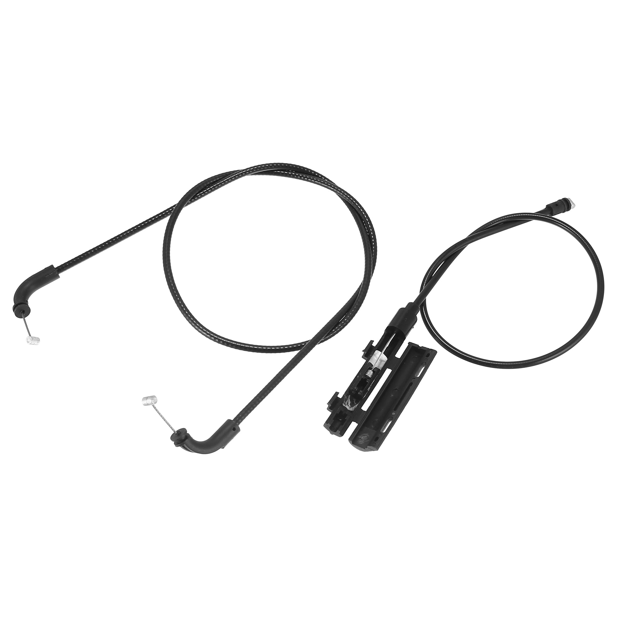 2pcs 51238240608 51238240609 Front Center Hood Release Cable for BMW ...