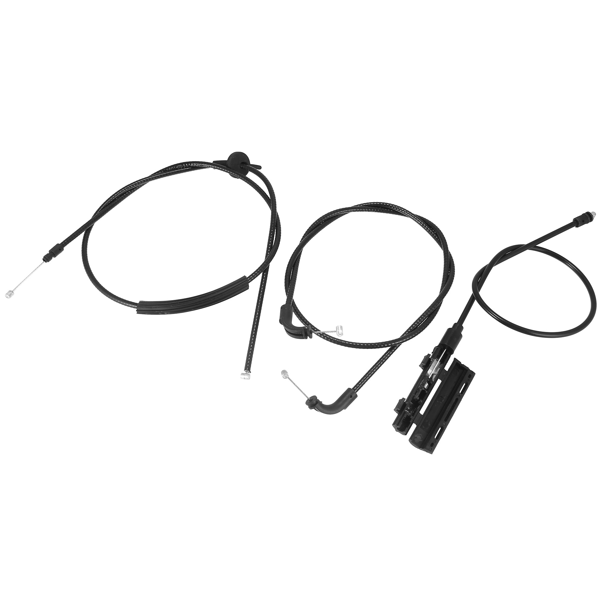 3pcs 51238240608 51238240609 51237197474 Front Center Rear Hood Release ...