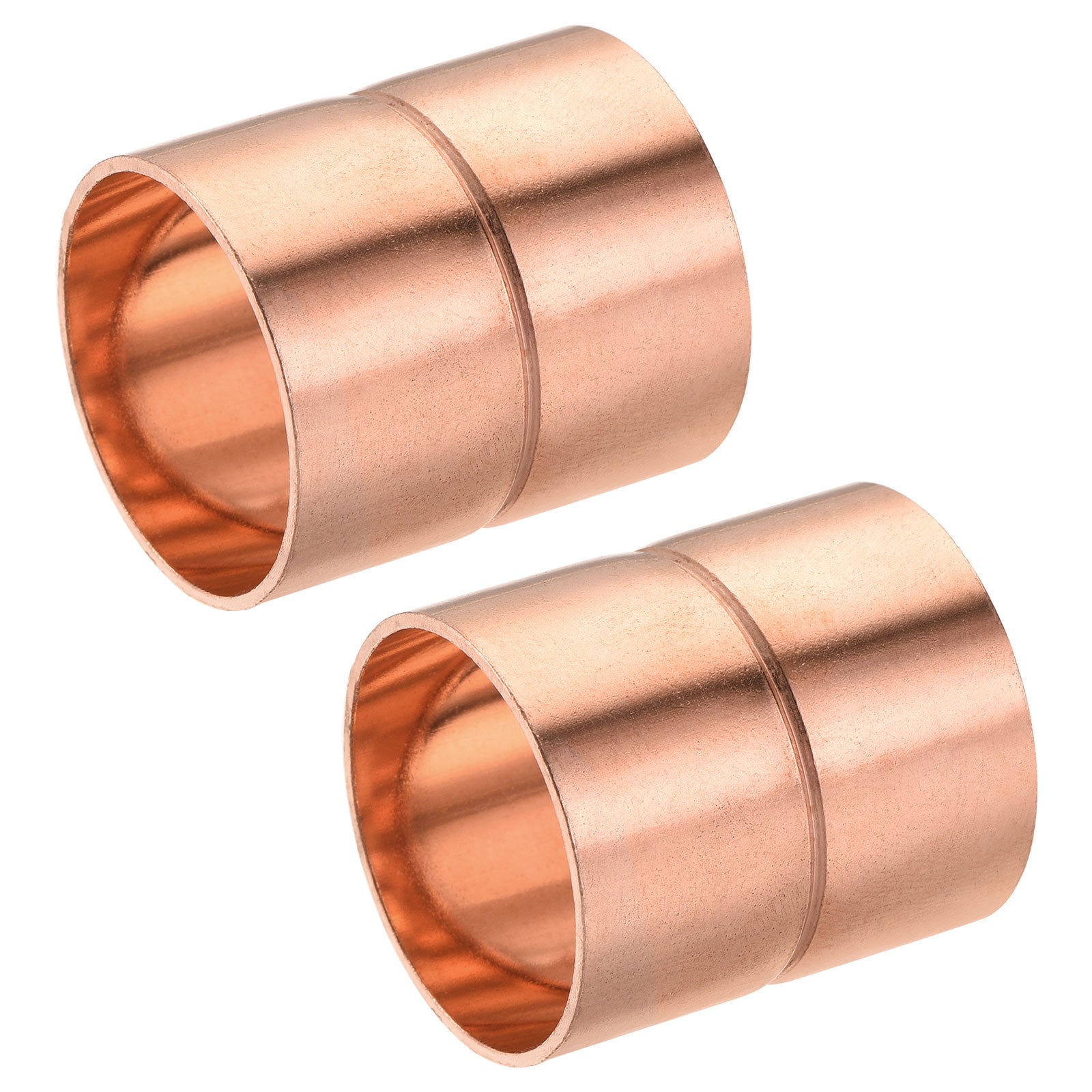 Copper Pipe Coupling 28.6mm Straight Connecting Adapter for Plumbing ...