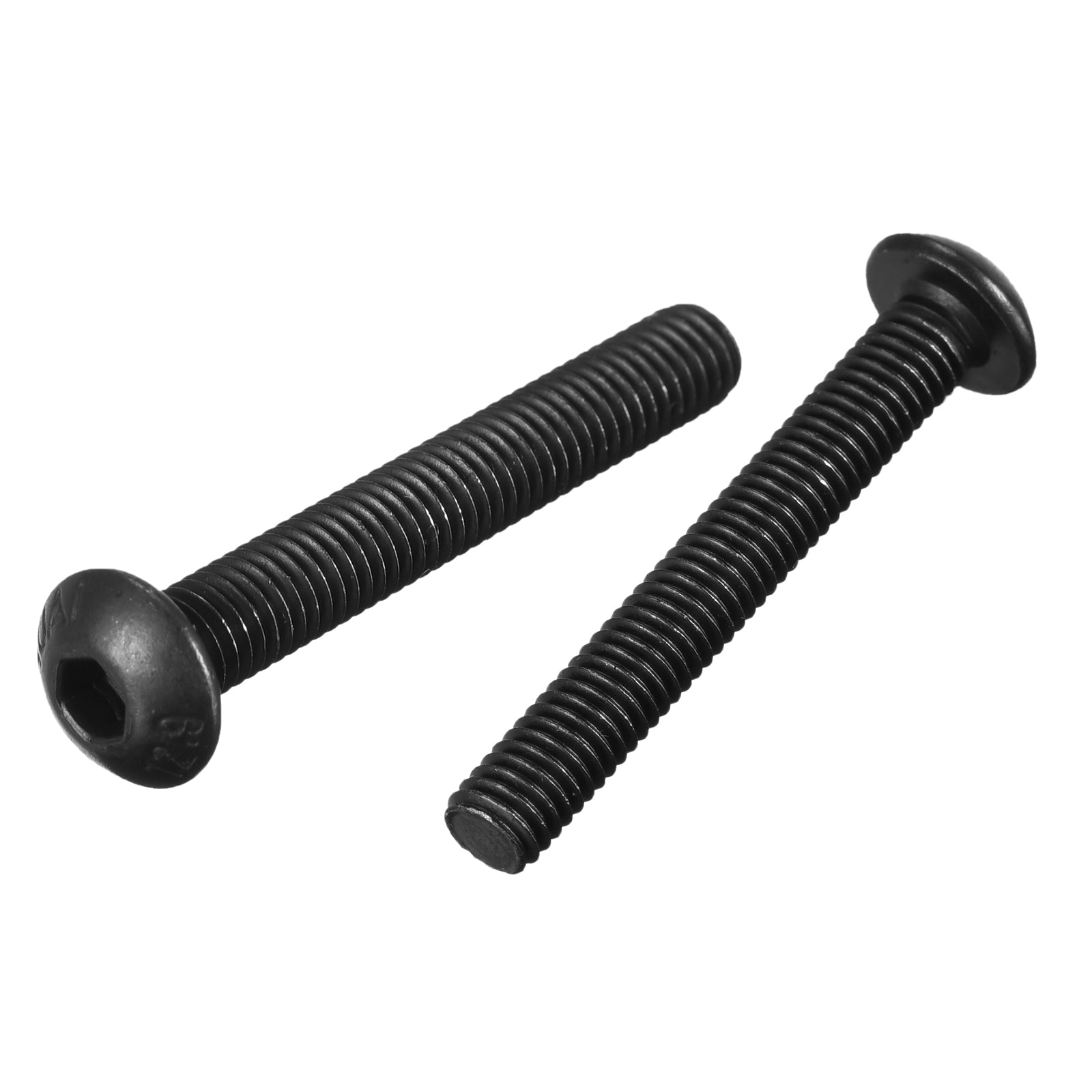 Uxcell M5x35mm Hex Socket Button Head Cap Bolts Screws Alloy Steel ...