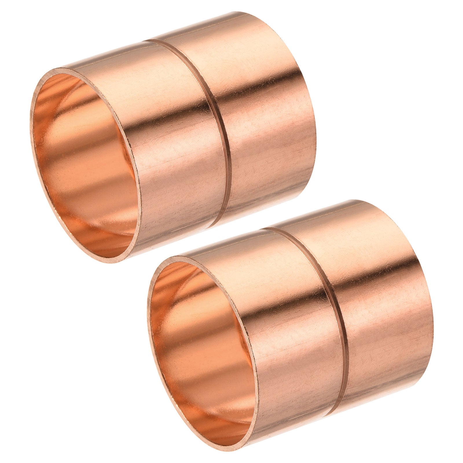 Copper Pipe Coupling 38mm Straight Connecting Adapter Joint for ...