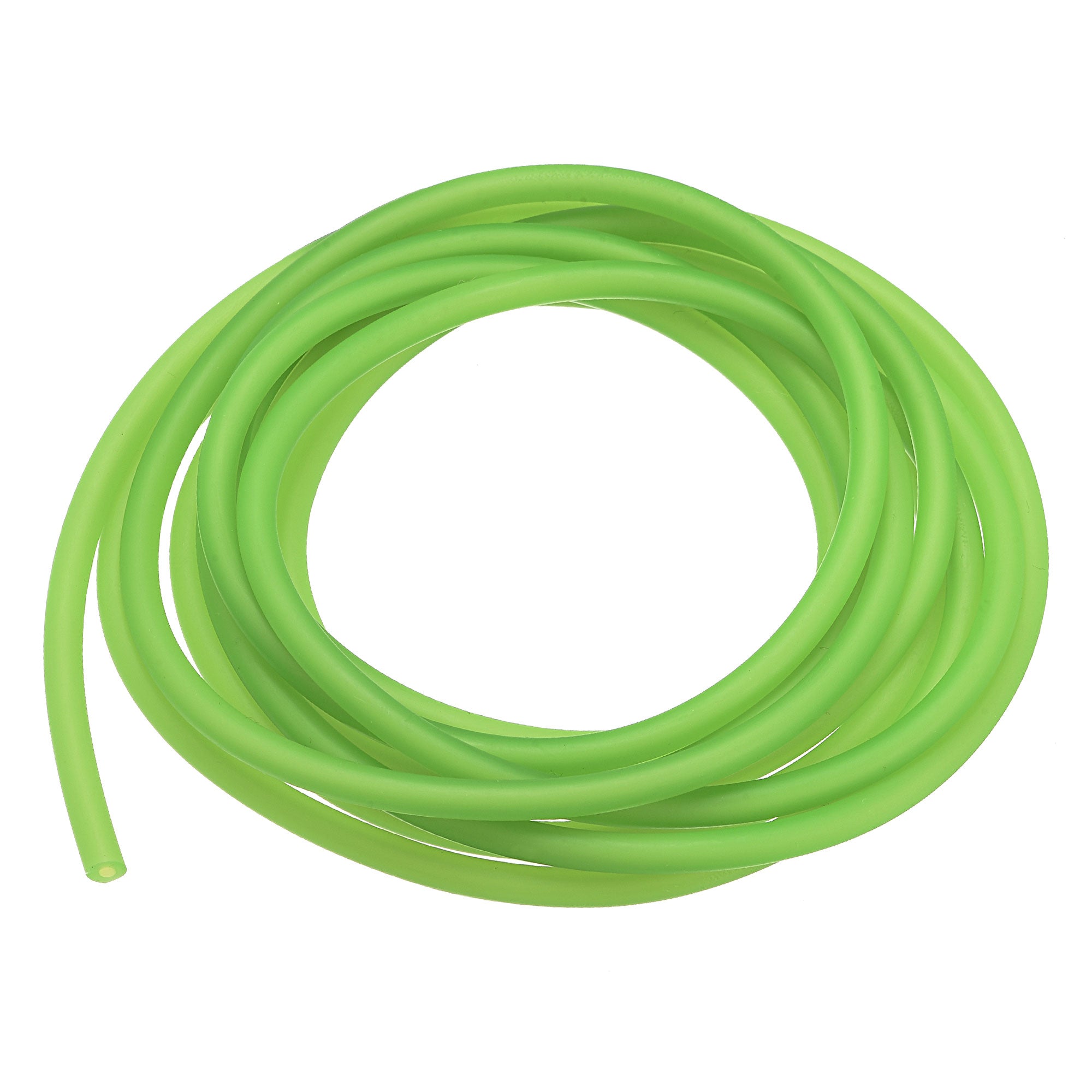 Natural Latex Rubber Tubing 1.7mm ID 4.5mm OD 8ft Fluorescent Green ...