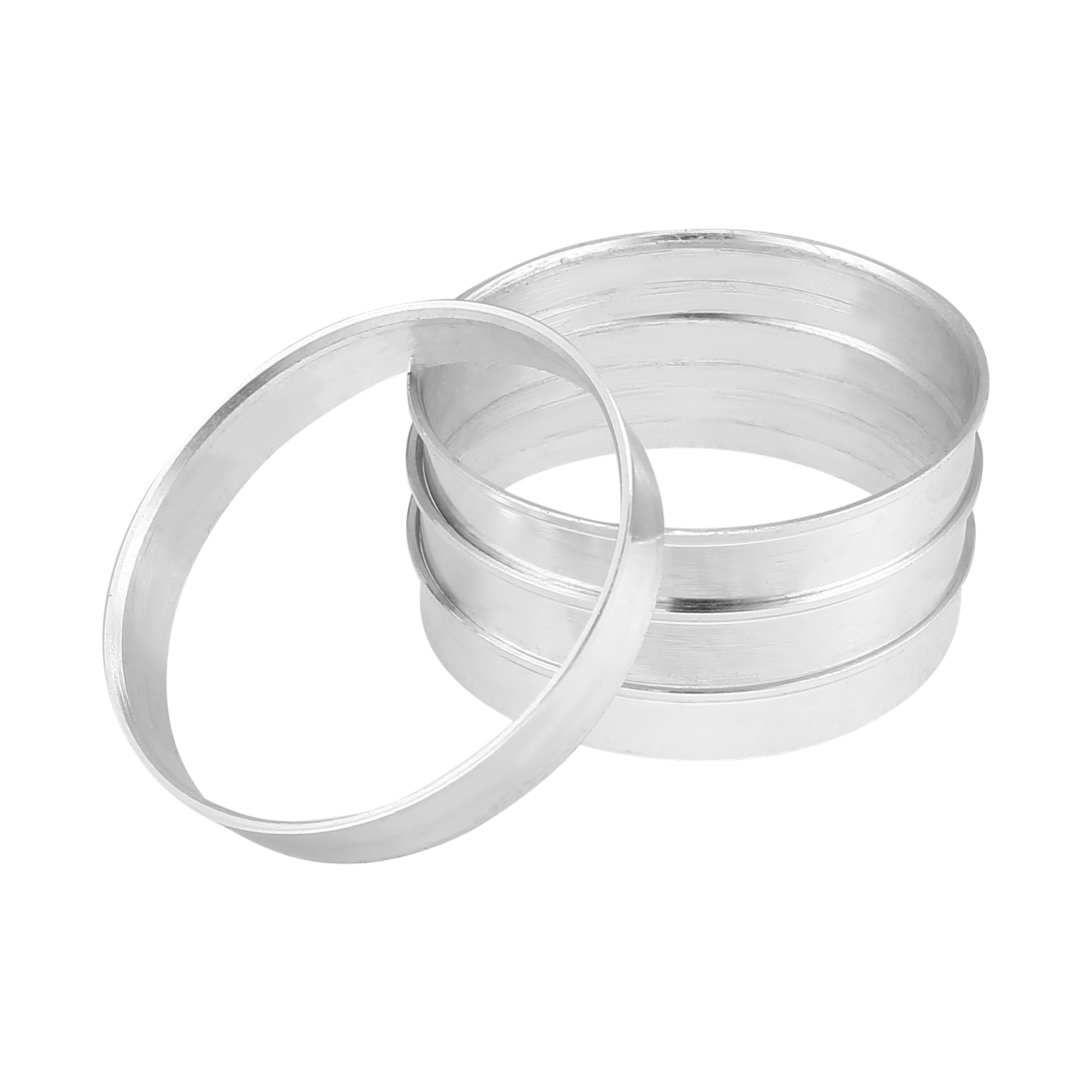 4pcs ID 56.1mm Aluminum Alloy Car Hub Centric Rings Wheel Bore Center ...