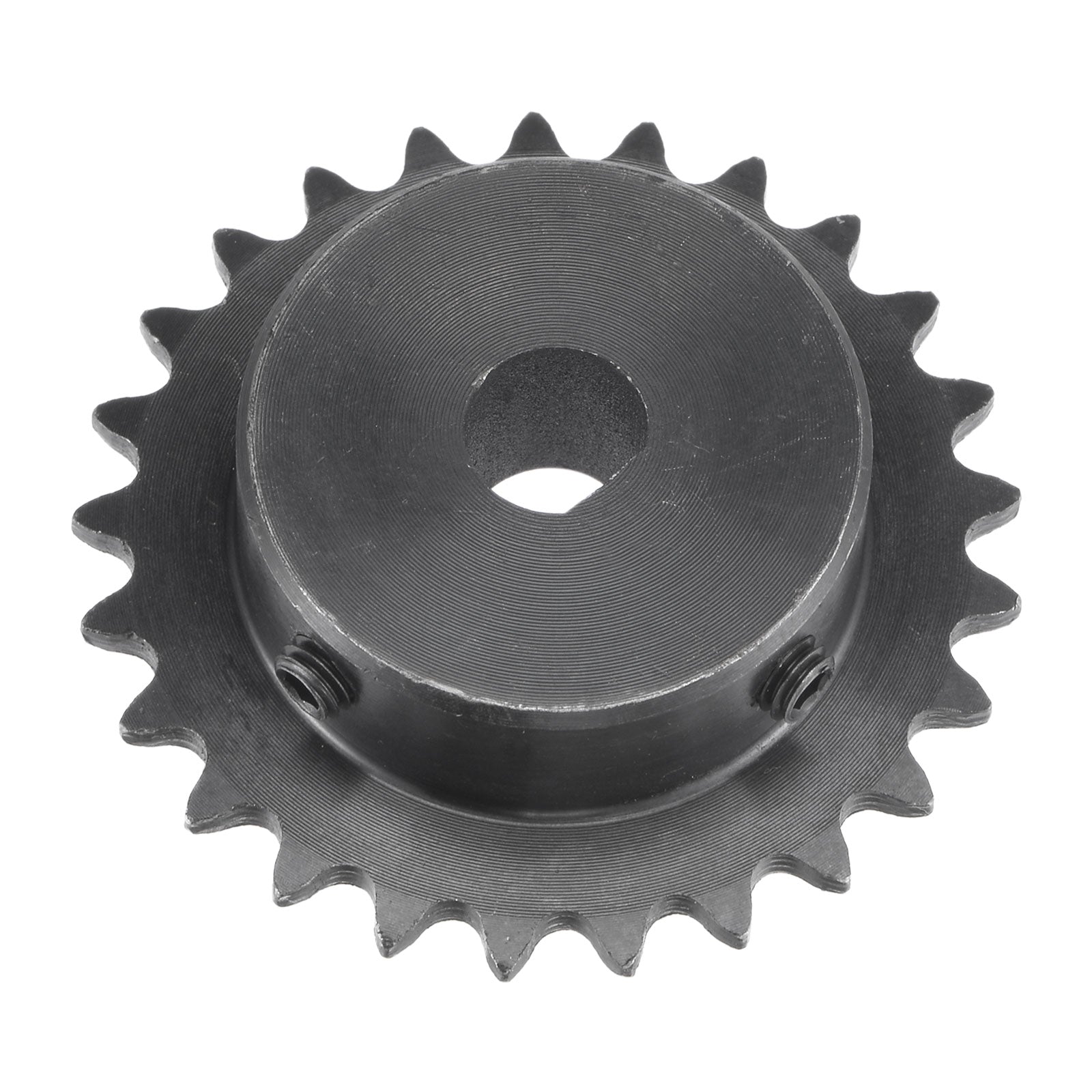 Uxcell 25 Teeth Sprocket 1/4" Pitch, 10 x 9mm Bore Carbon Steel with ...