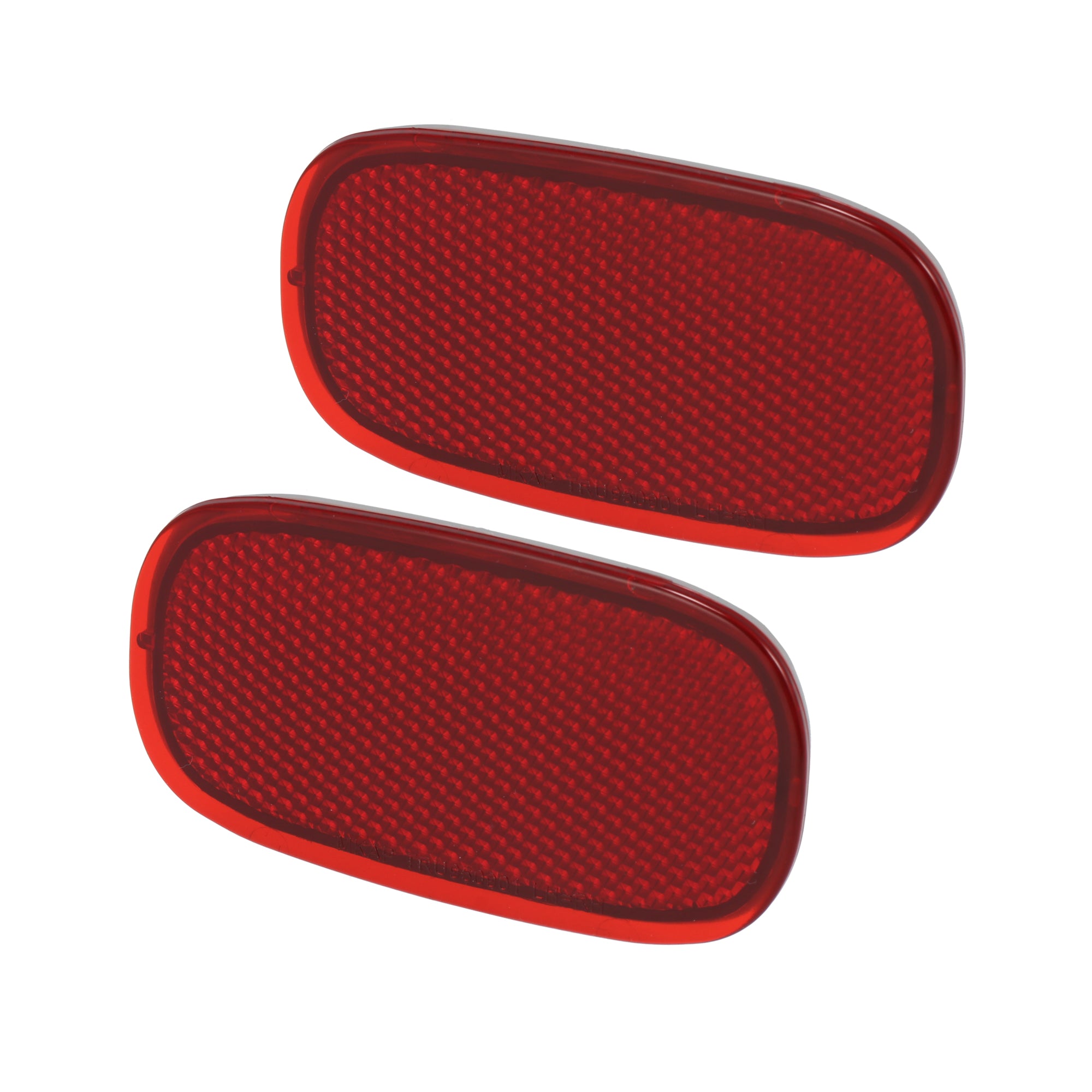 Pair Exterior Rear Bumper Side Marker Reflector Red for Toyota RAV4 ...