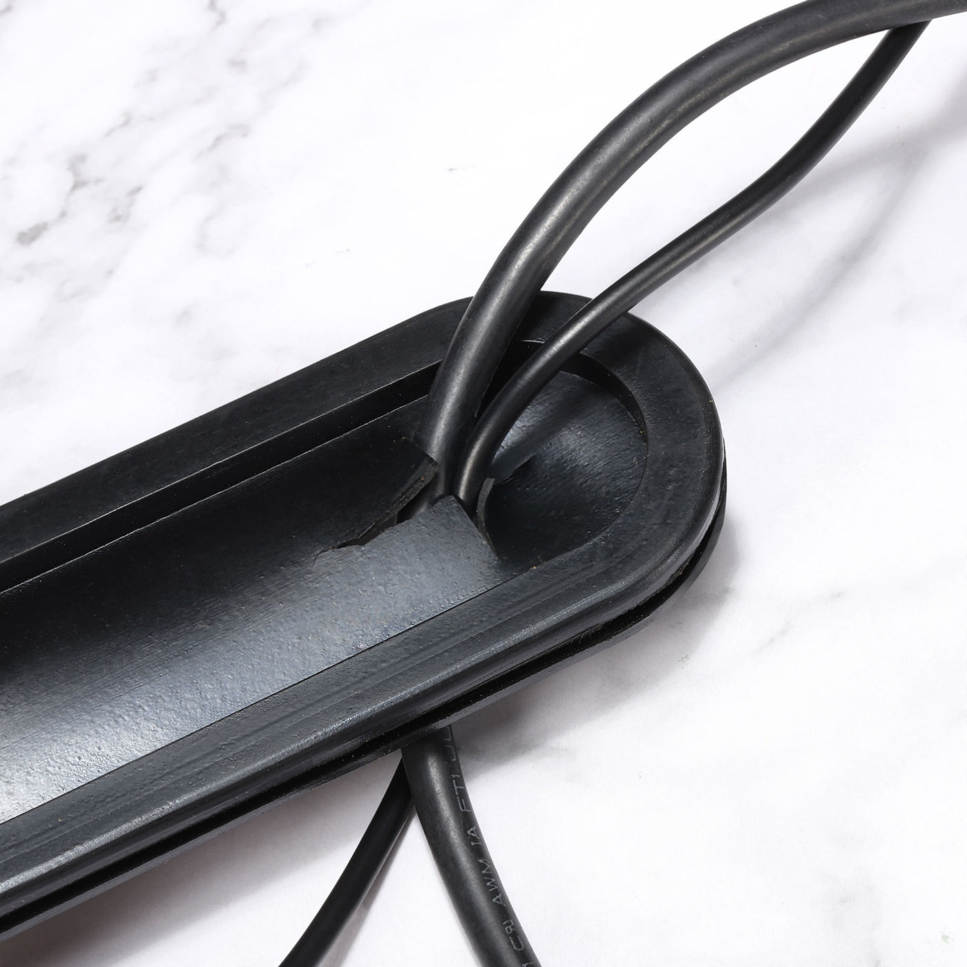 6pcs Rubber Grommet Mount Size 35 x 100mm Oval Double-Sided for Wire ...