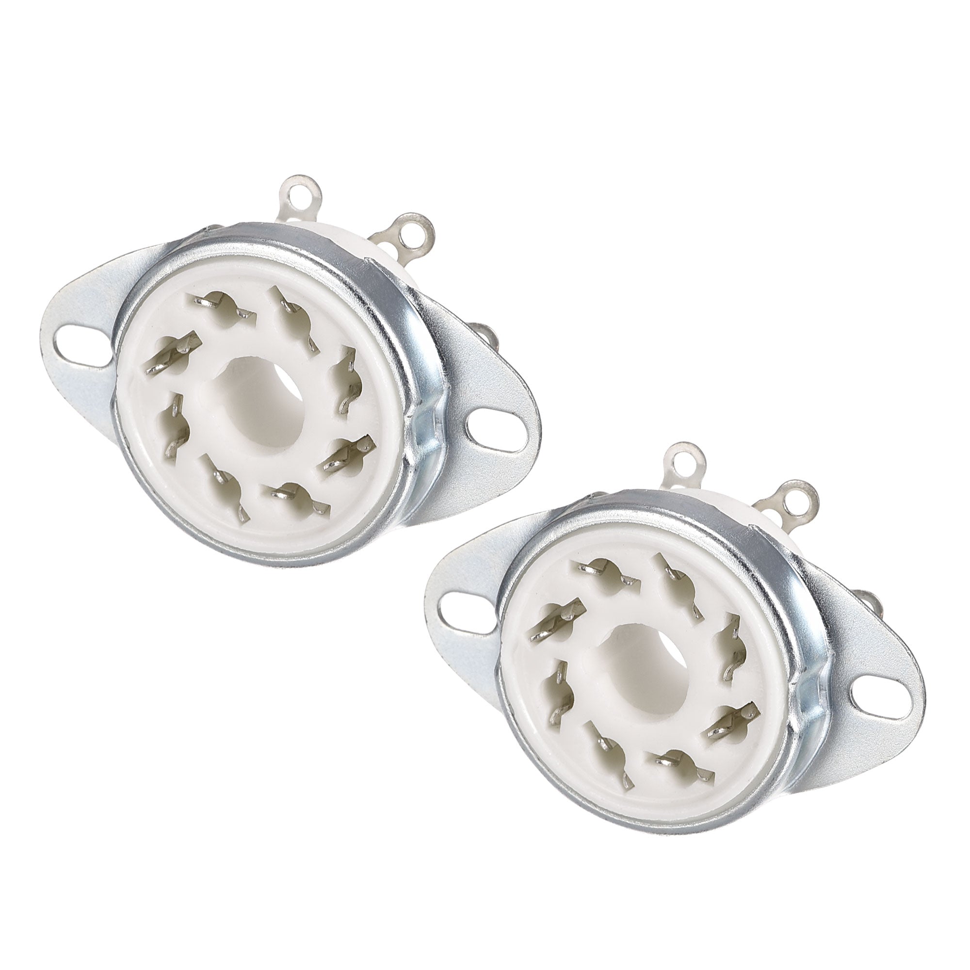 8pin Tube Socket Ceramics,for Vacuum Tube,Tinning Plate for KT88 6SL7 ...