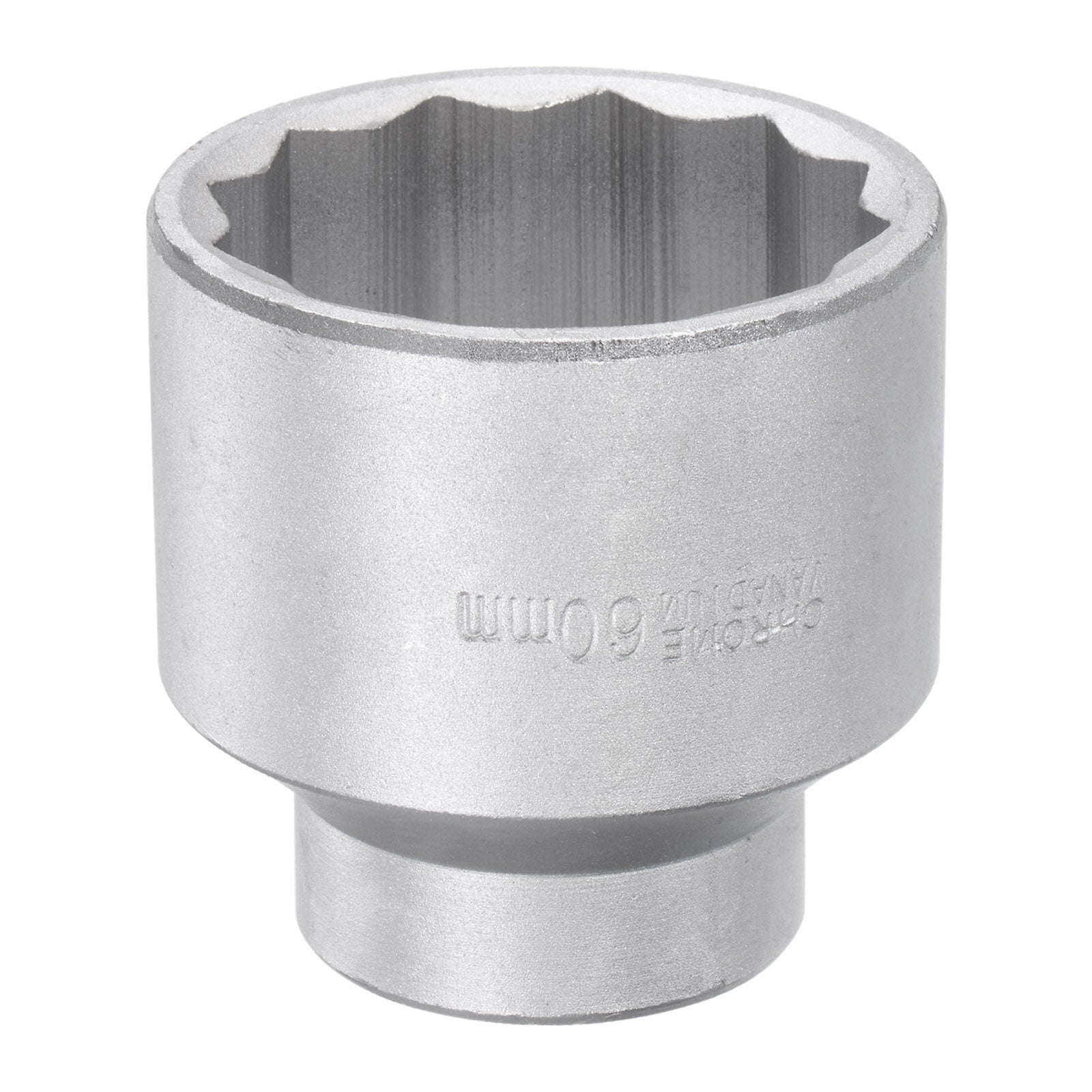 Uxcell 1 Inch Square Drive 12 Point 60mm Standard Impact Socket Alloy ...