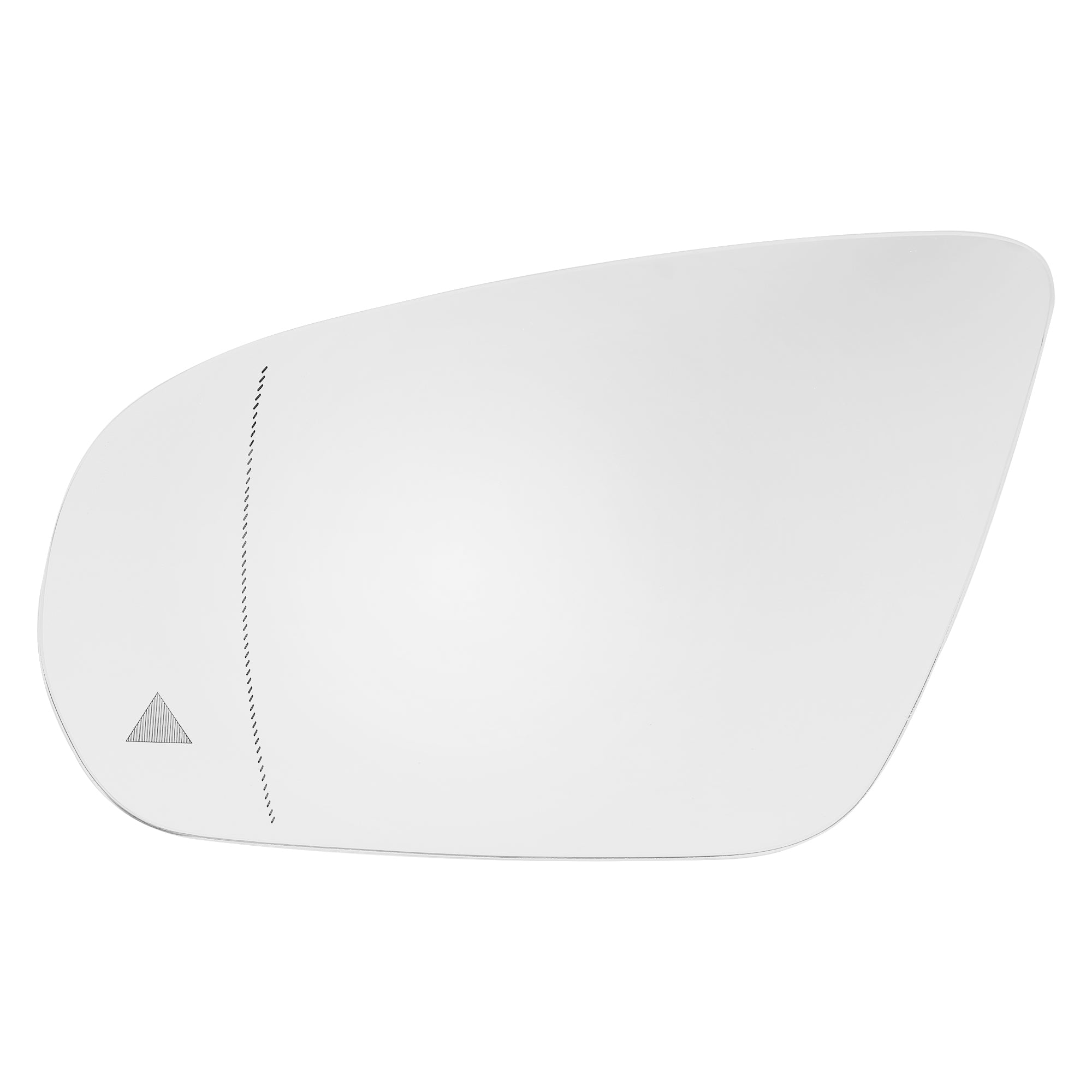 Car Rearview Left Driver Side Heated Mirror Glass Replacement with ...