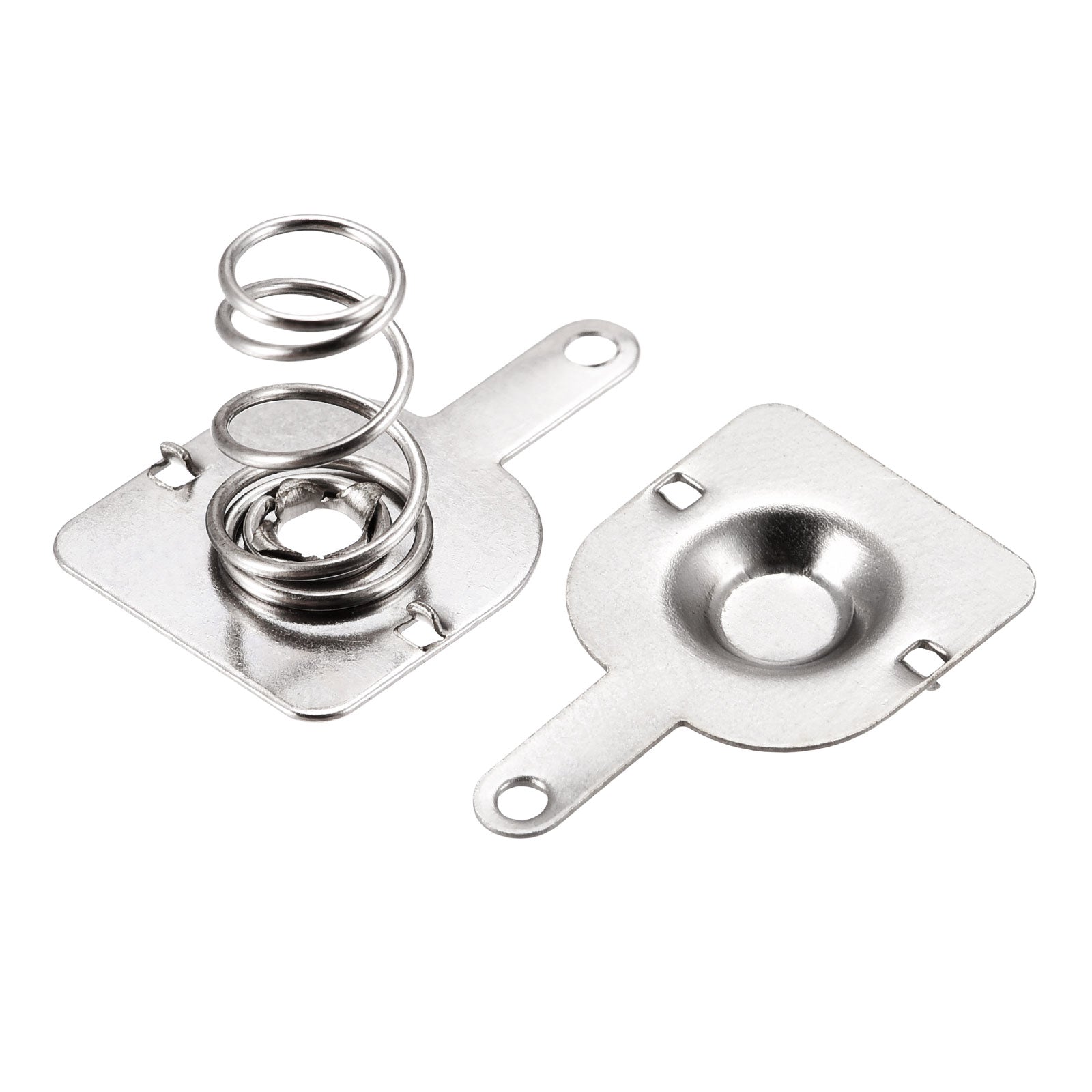 Battery Spring Plate AA Batteries Spring Contact Nickel Plate 12mmx12mm ...