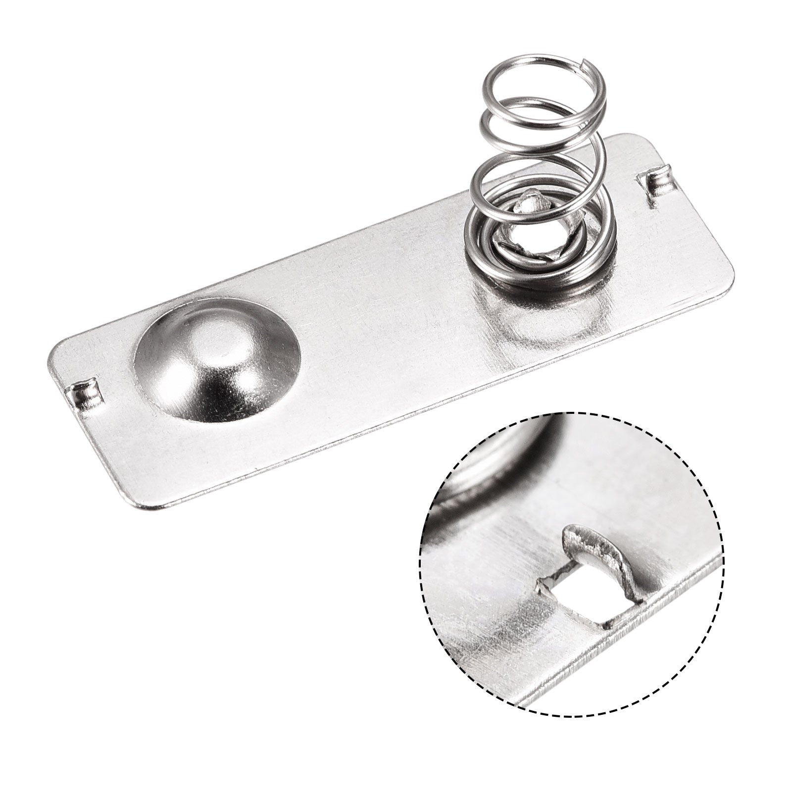 Battery Spring Plate AA Battery Spring Contact Nickel Plate 30mmx11mm ...