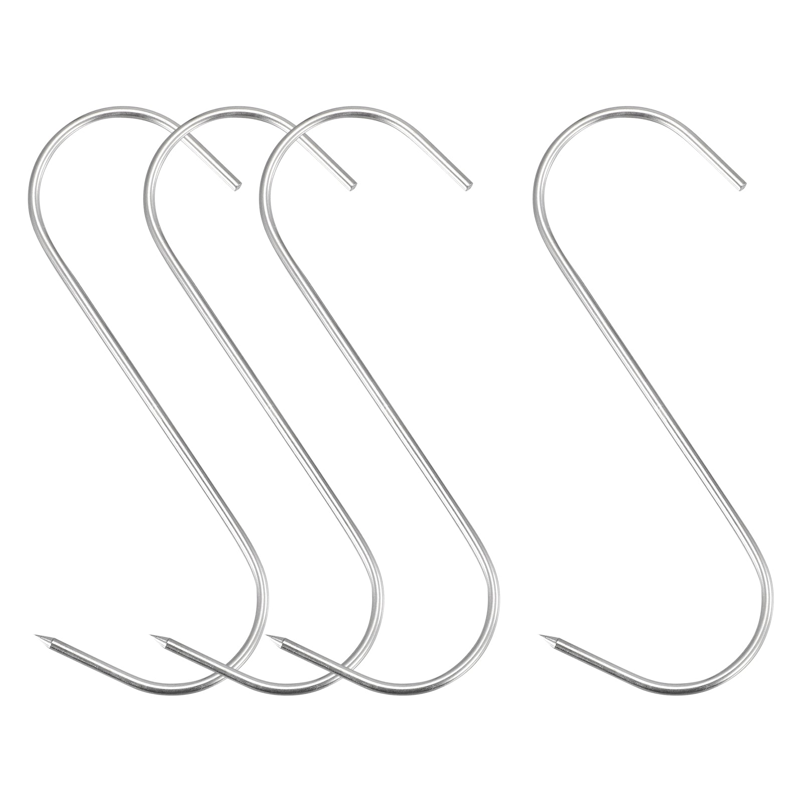 Uxcell Meat Hooks, Stainless Steel S-Hook Meat Processing for Chicken ...