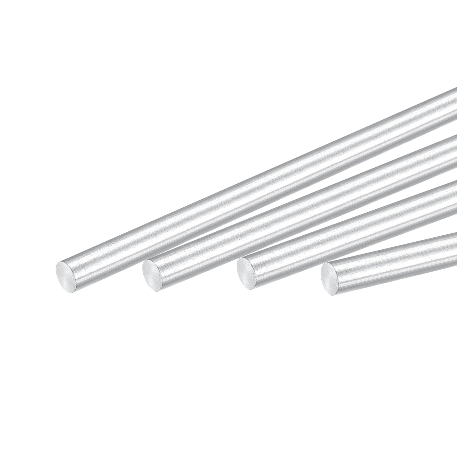 Round Solid Aluminum Rod 5mm Dia.150mm Length Lathe Bar Stock for DIY ...