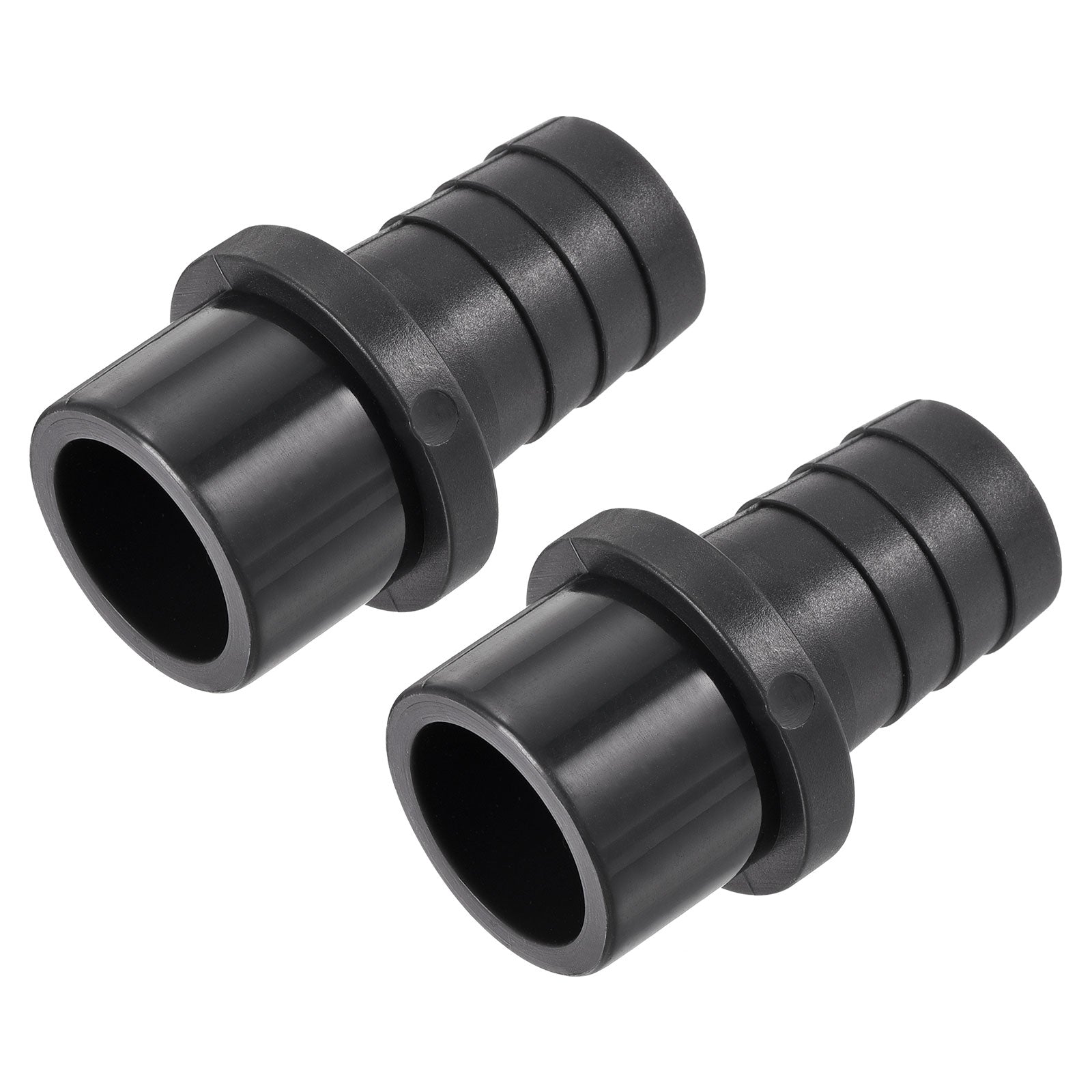 2Pcs PVC Pipe Fitting 20mm Barbed x 25mm OD Spigot Straight Hose ...