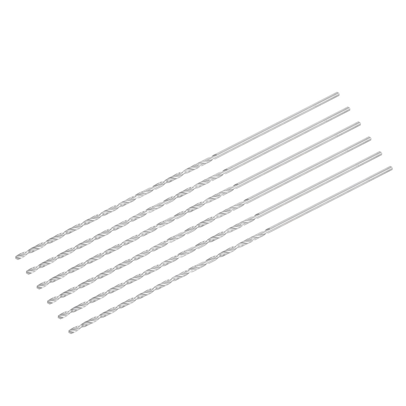Uxcell High Speed Steel Extended Twist Drill Bits 3mm Drill Dia. 300mm ...